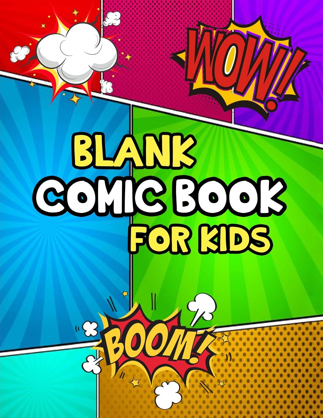 Blank Comic Book For Kids: Blank Comic Book For Kids : Create Your Own ...