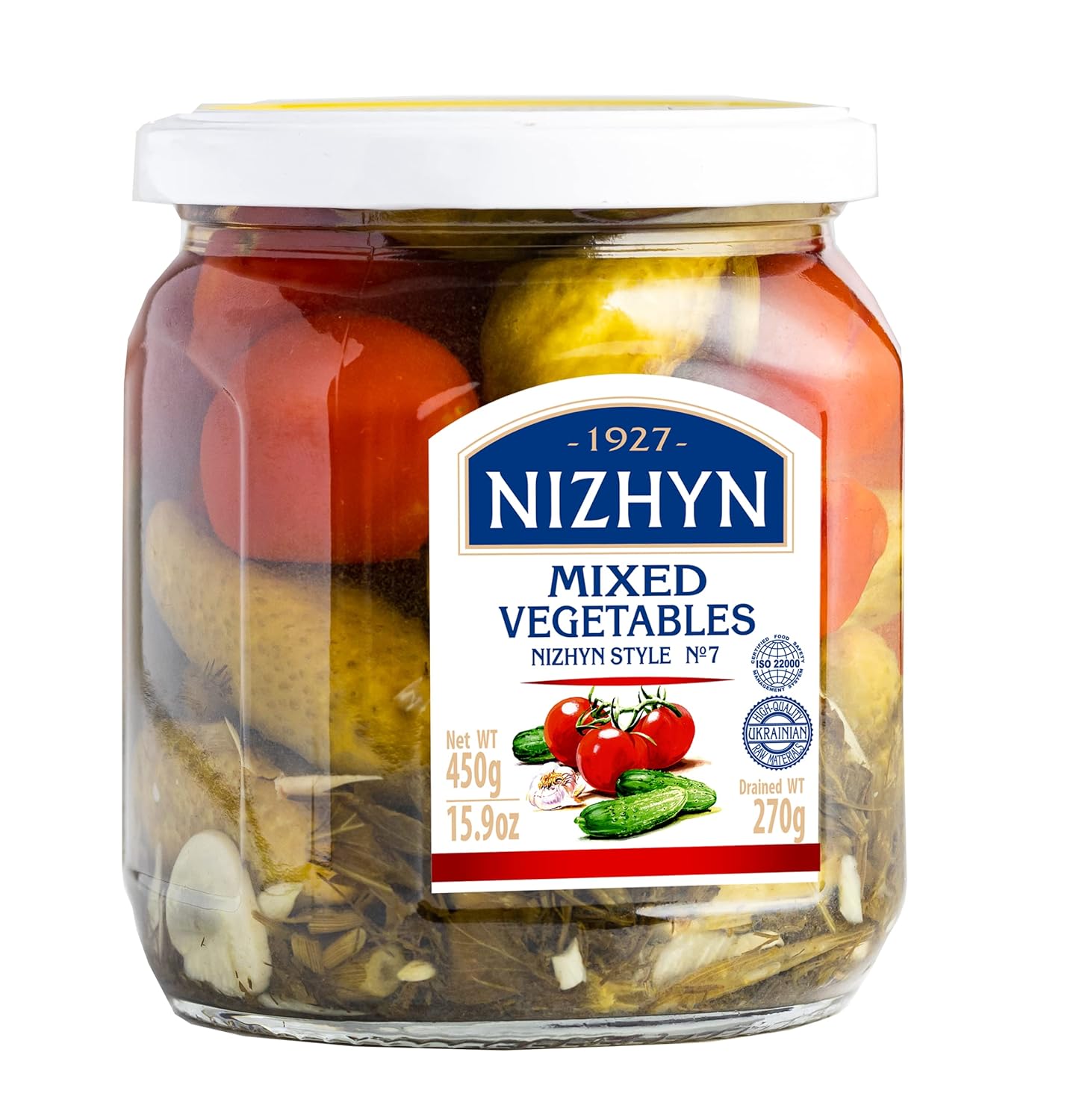Amazon.com : Nezhin Marinated Pickled Cucumber and Cherry Tomato, Mixed ...