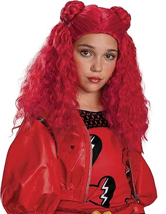 Amazon.com: Descendants Red Wig, Official Disney Descendants The Rise ...