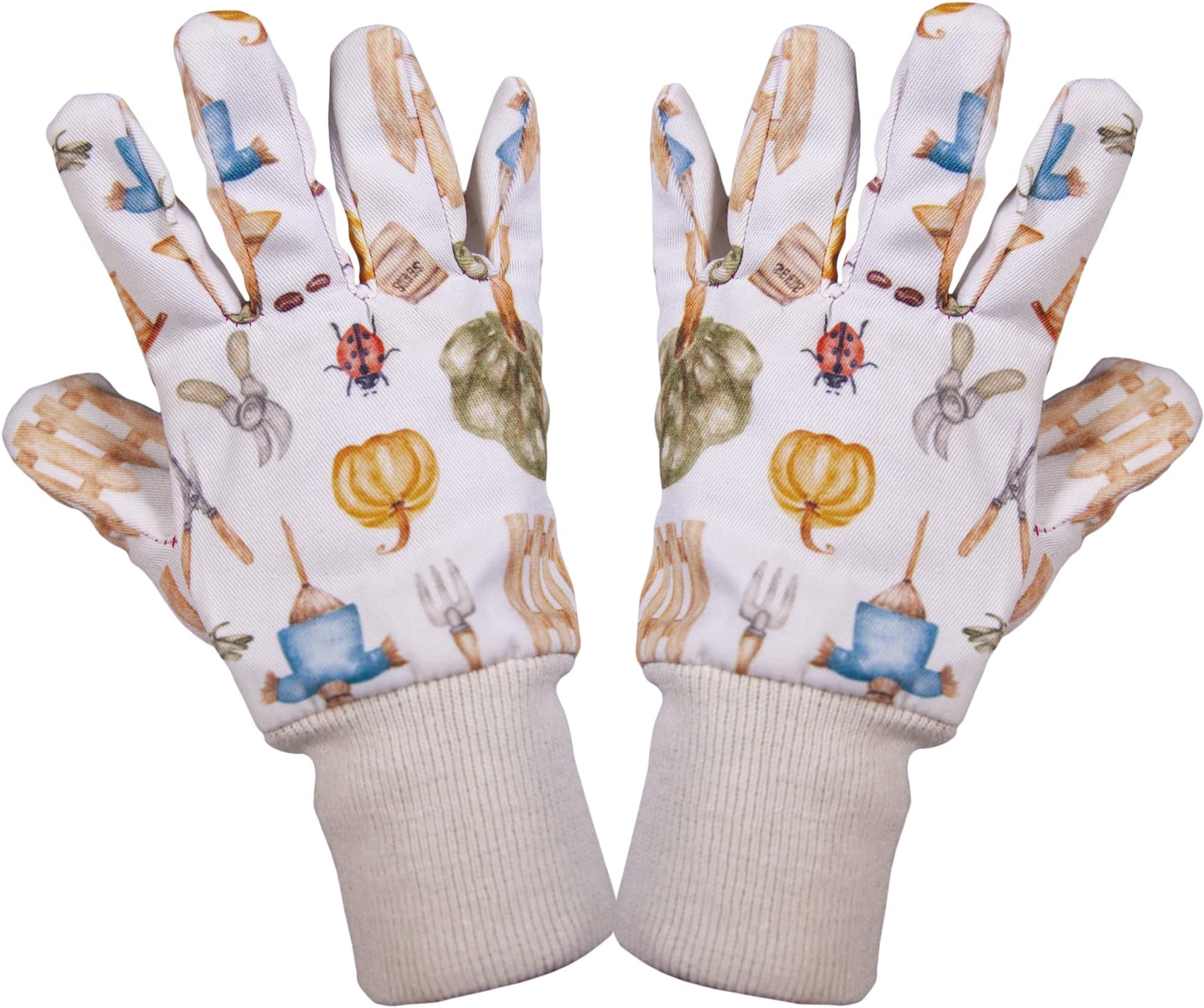 Amazon.com : Esschert Design USA KG110 Children's Cotton Garden Gloves ...