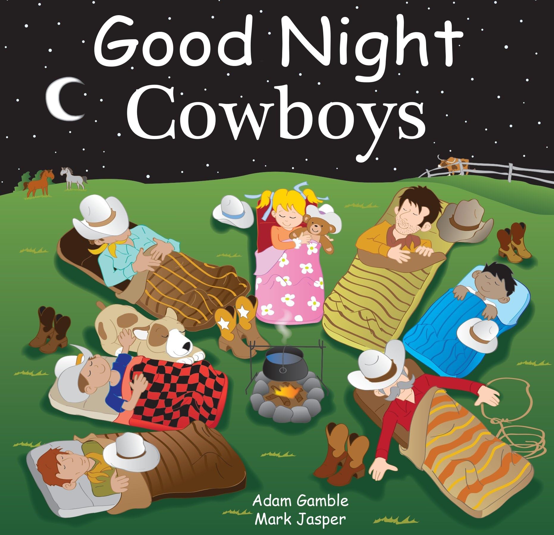 Good Night Cowboys (Good Night Our World): Gamble, Adam, Jasper, Mark ...