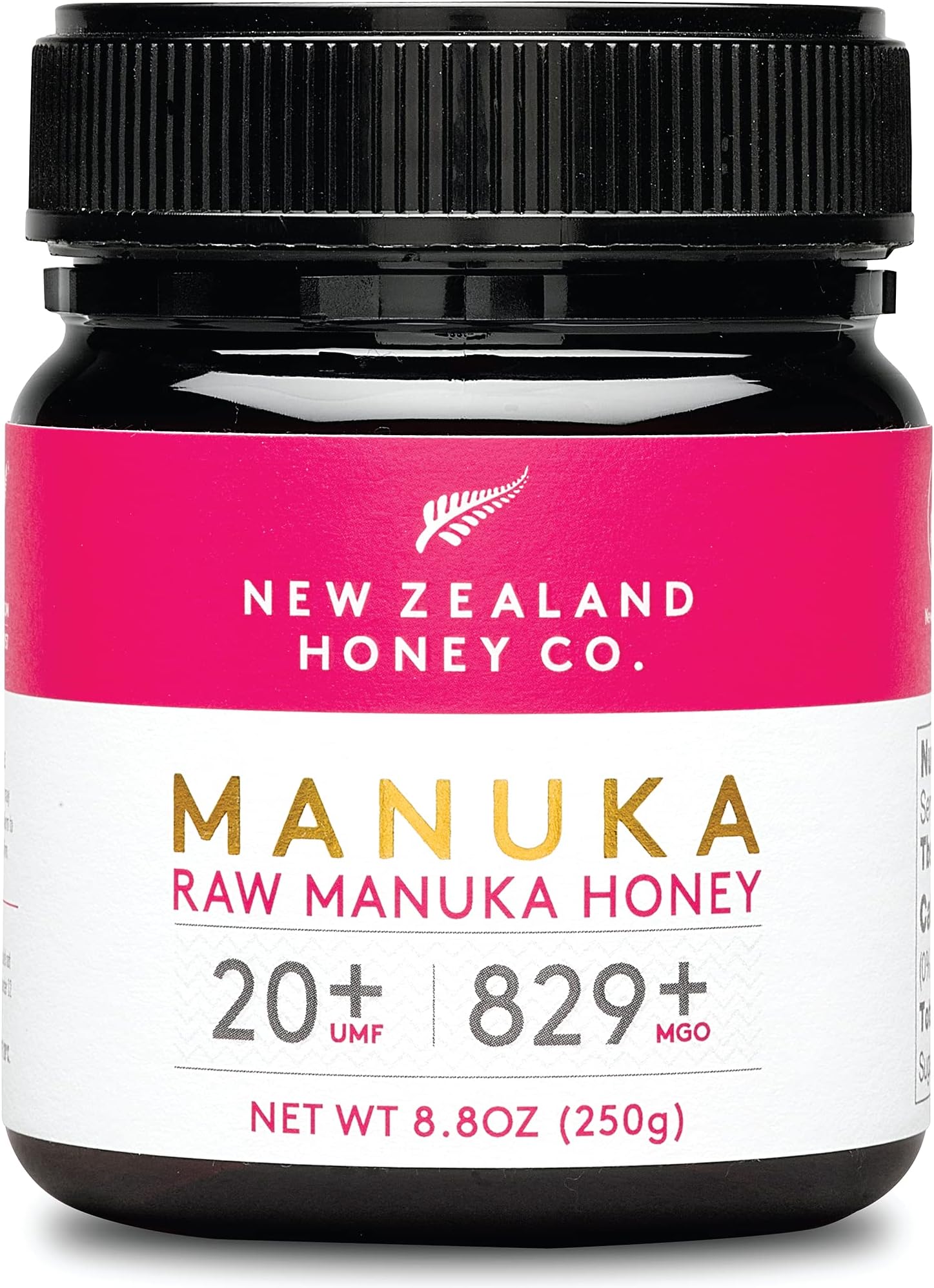 Amazon.com : New Zealand Honey Co. Raw Manuka Honey UMF 20+ | MGO 829 ...