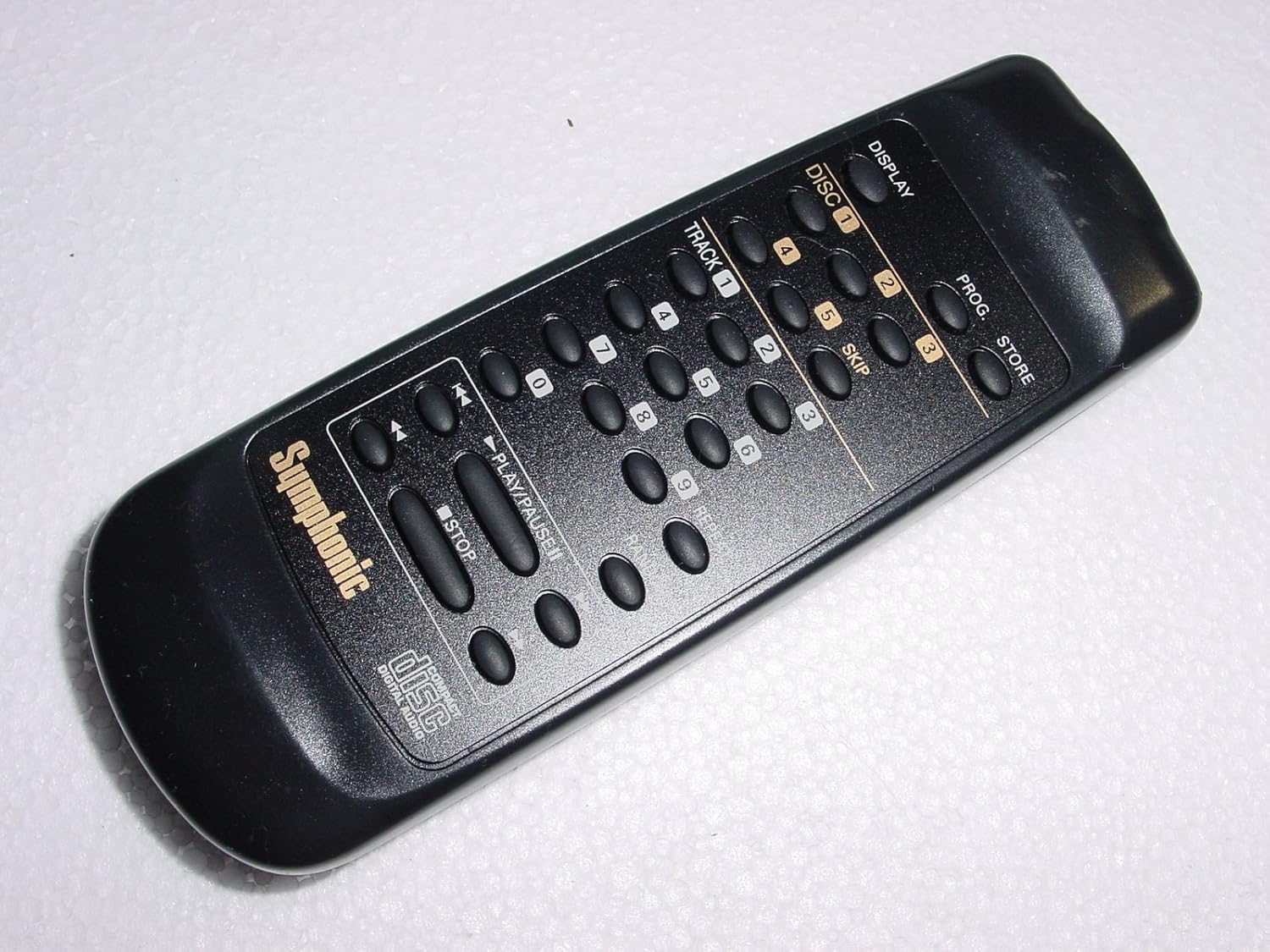 Amazon.com: SYMPHONIC N9170UD Remote Control for 5 CD-PLAYER for CD5800 ...