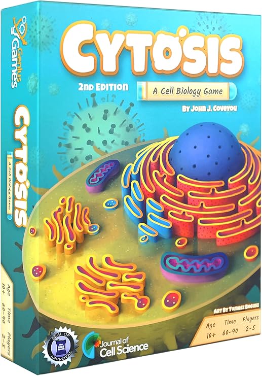 Amazon.com: Cytosis: A Cell Biology Board Game | A Science Accurate ...