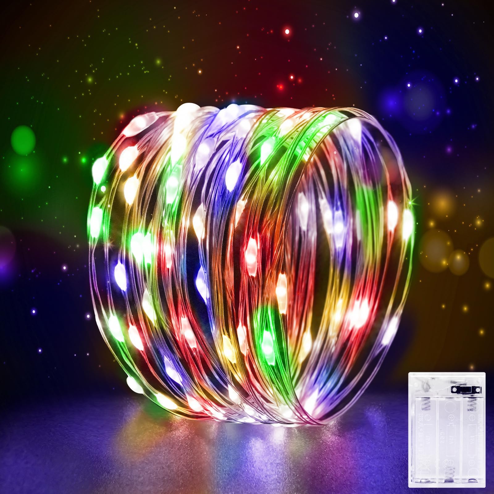 Fairy Lights Battery Operated for Bedroom Indoor 3M 30LED Battery ...