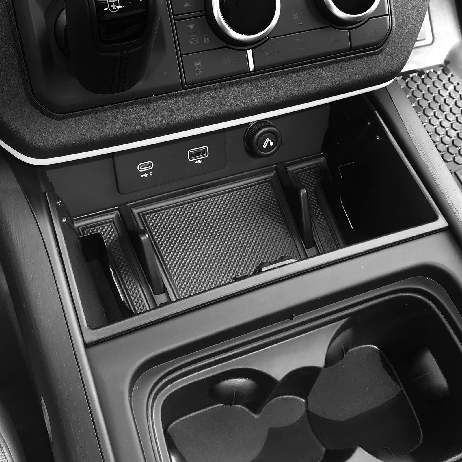 Xipoo Fit Land Rover Defender 90 110 130 Center Console Organizers ...