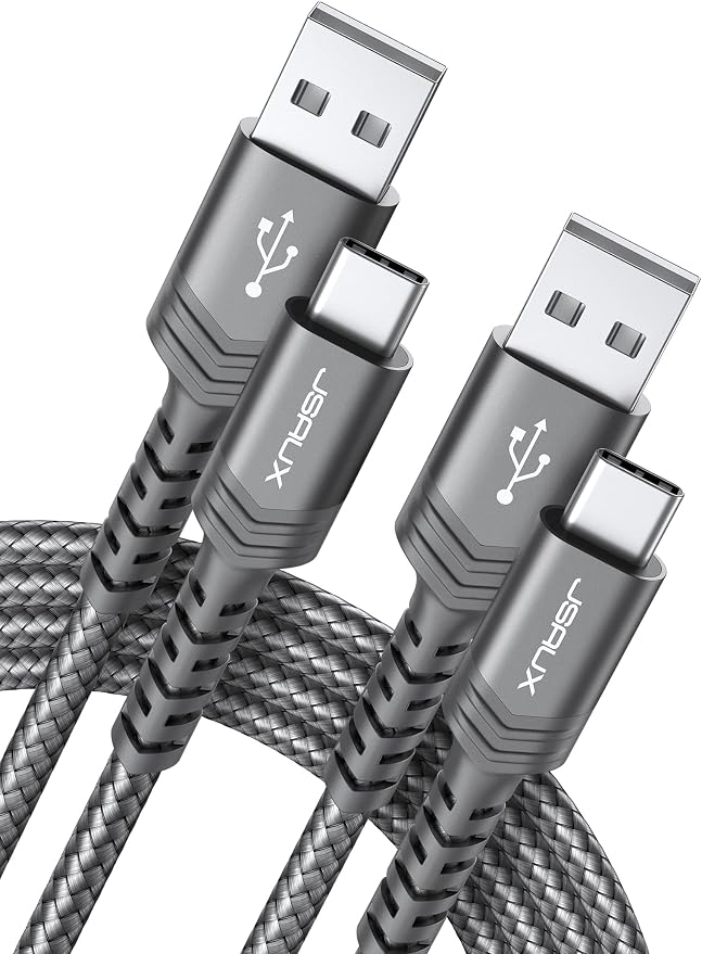 Amazon.com: USB-C to USB A Cable 3.1A Fast Charging [2-Pack 6.6ft ...