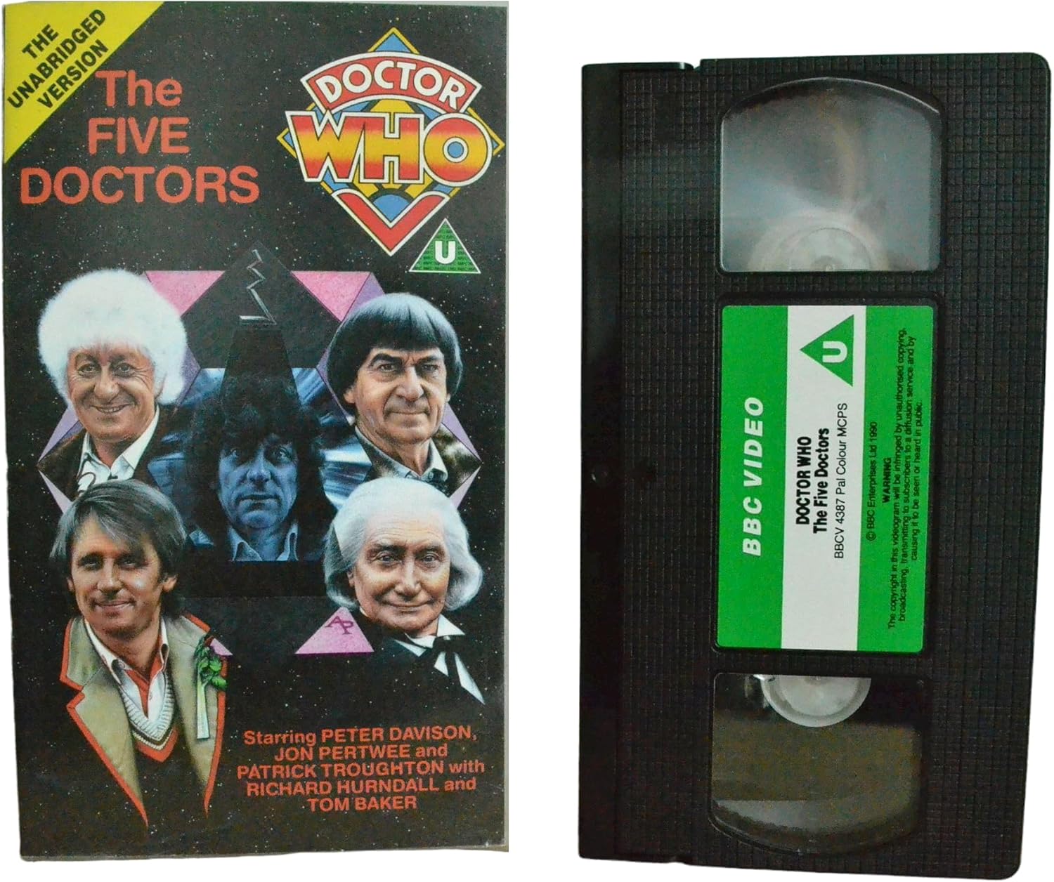 Doctor Who: The Five Doctors [VHS] : Peter Davison, Patrick Troughton ...