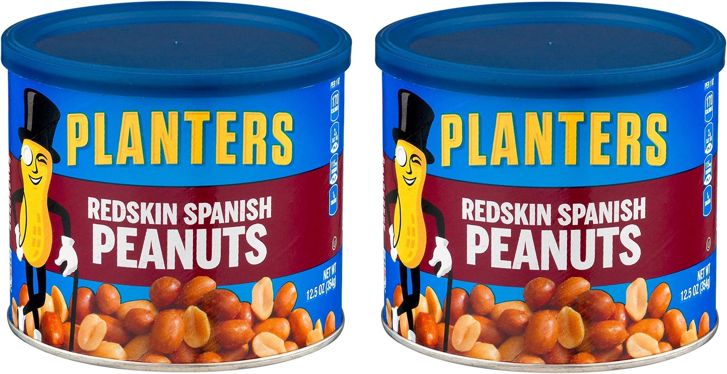 Amazon.com : US Snacks Roasted and Salted Red Skin Peanuts, Spanish ...