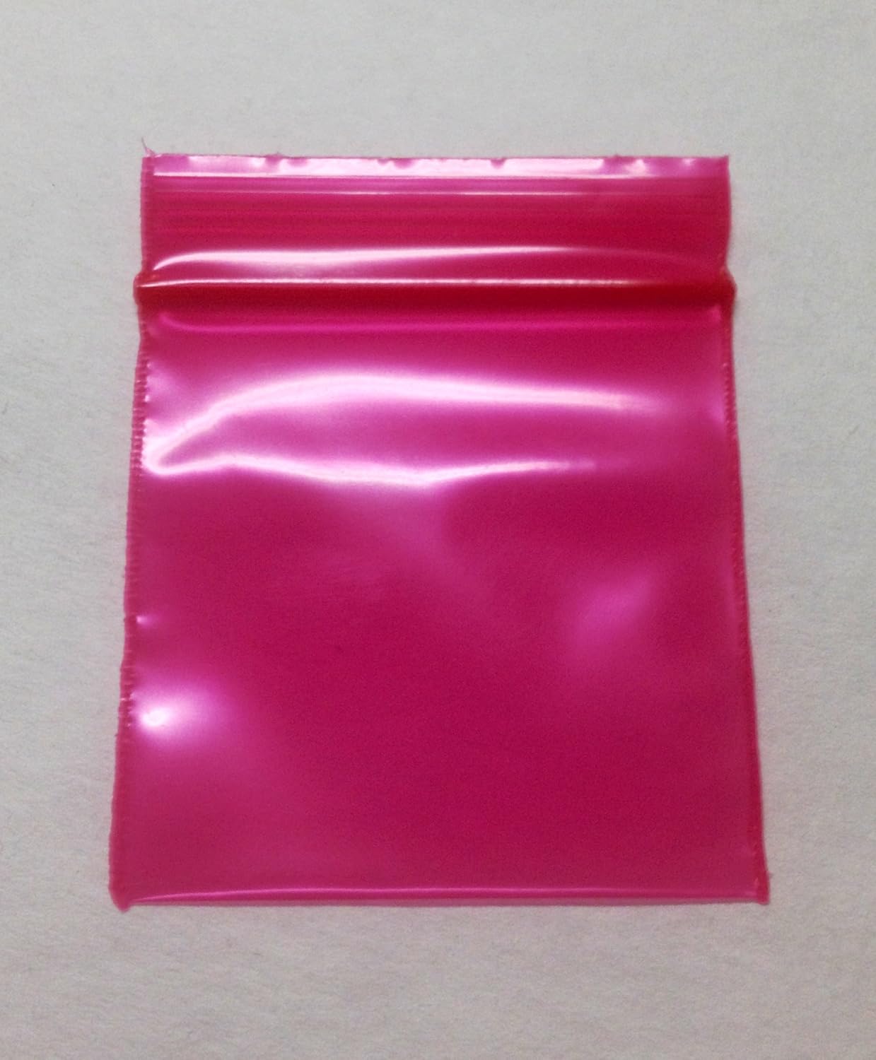Mini Poly Bags (1.5"x1.5") Small Plastic Baggies, Thick 2mil, Colorful ...