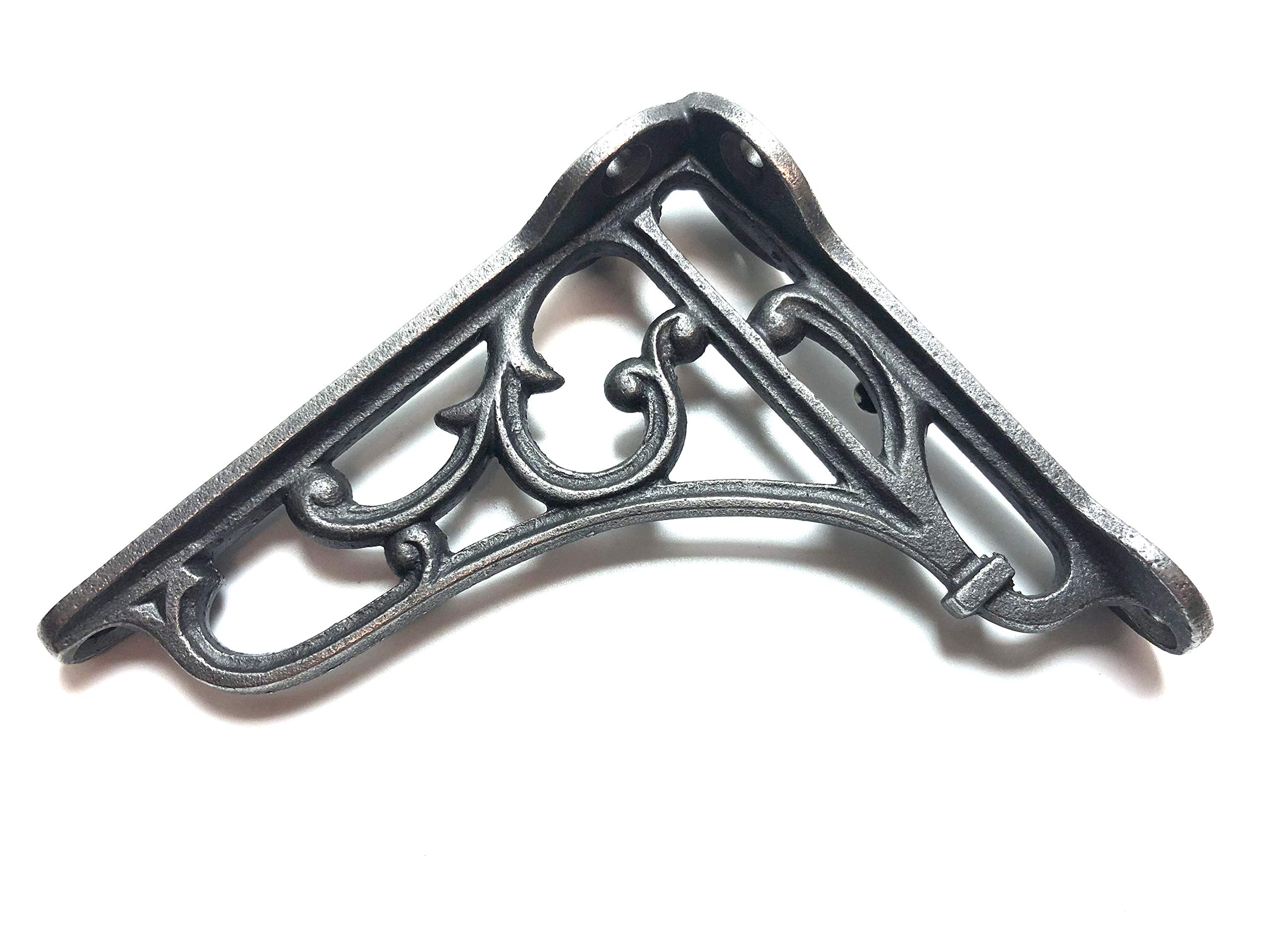 Metal Scroll Brackets 10 Inch Victorian Scroll Cast Iron Shelf Bracket