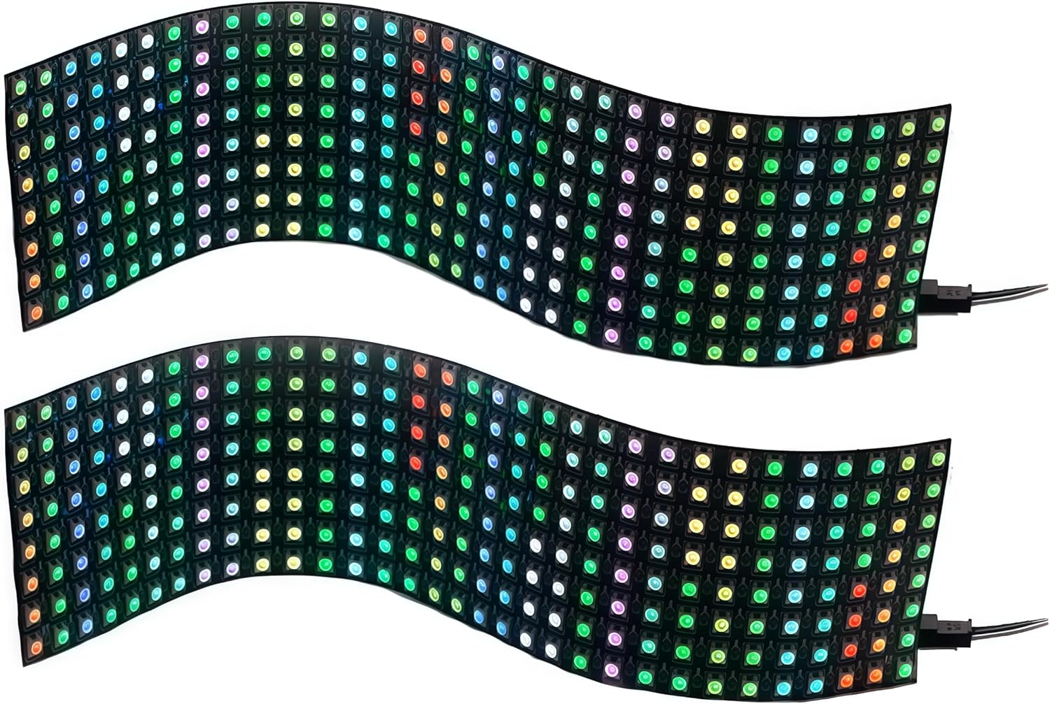 WS2812B RGB LED Digital Individually Addressable Panel Light LED Module ...