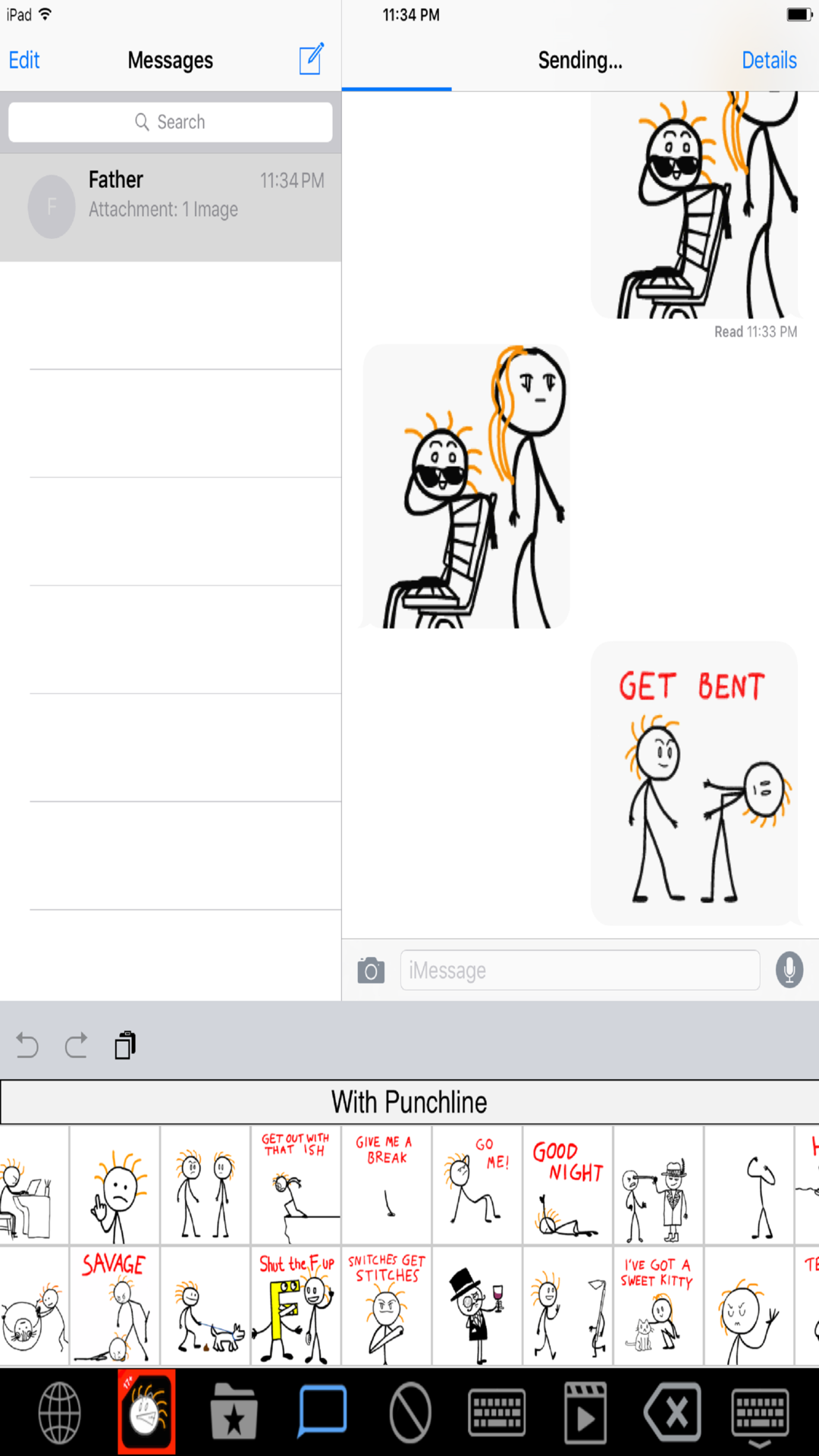 Stick Texting College Series - App on Amazon Appstore