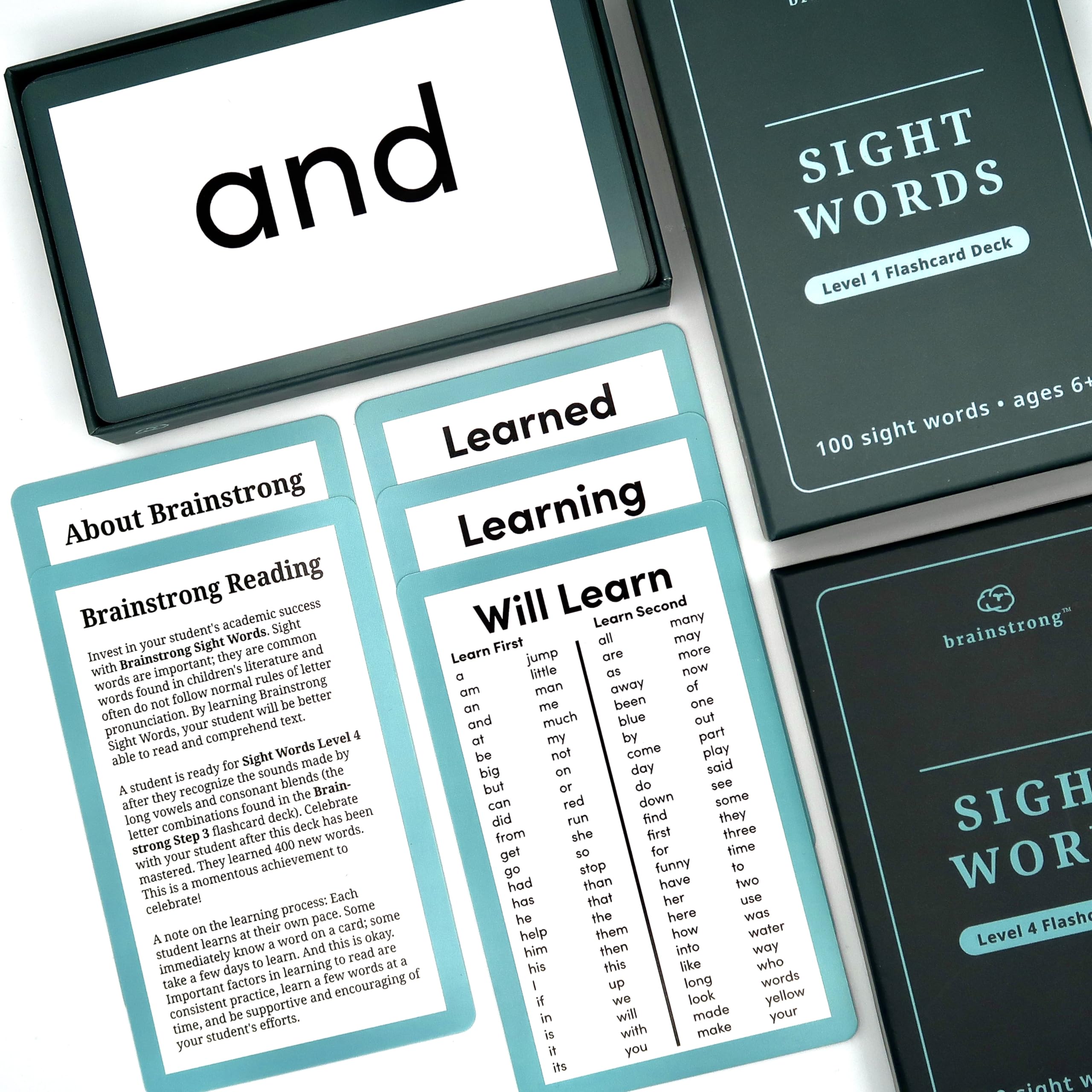 Snapklik.com : 100 Sight Words Flash Cards - Level 1 Beginning Reader ...