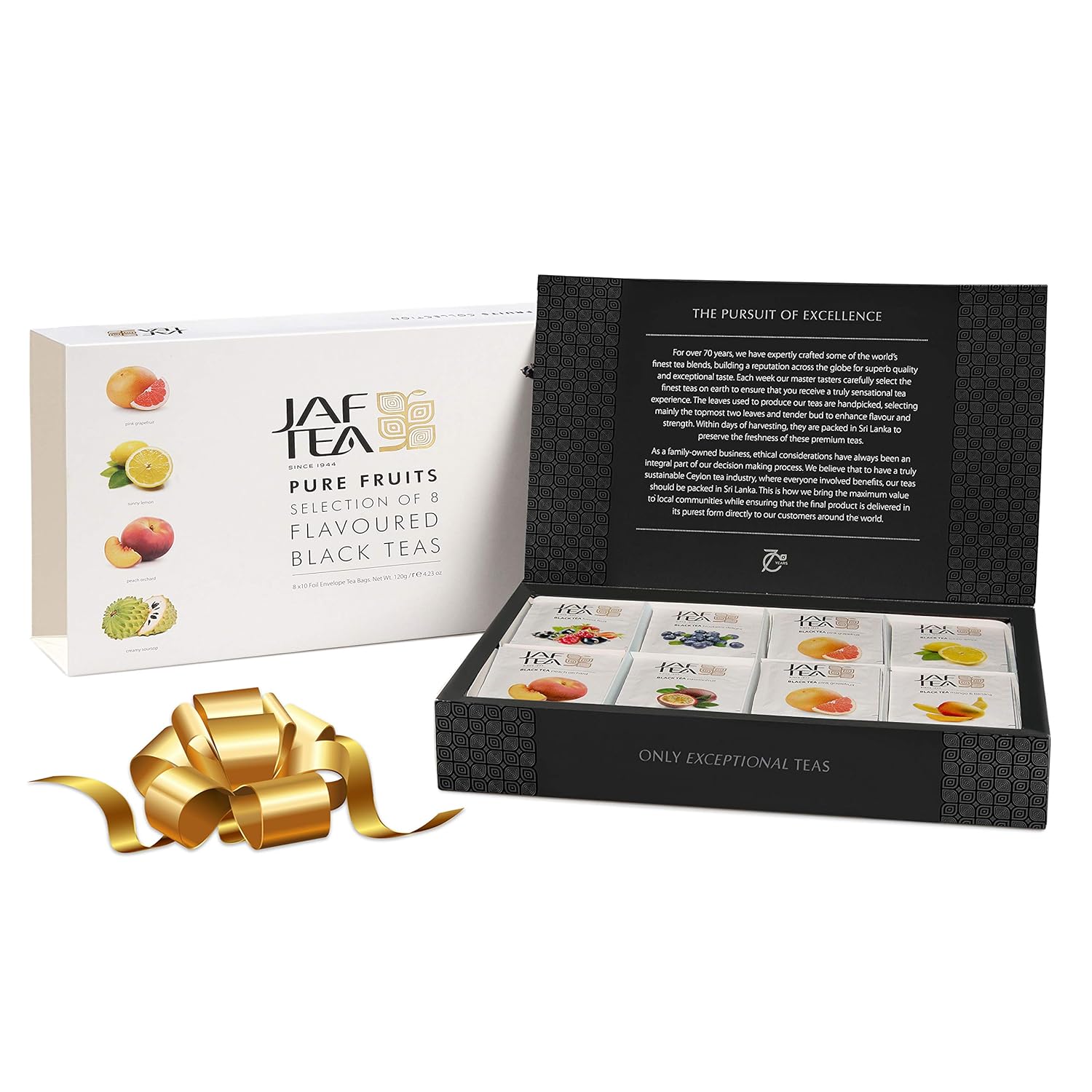 Jaf Tea - Tea Sampler Gift Set Box, 80 COUNT - 8 Mexico | Ubuy
