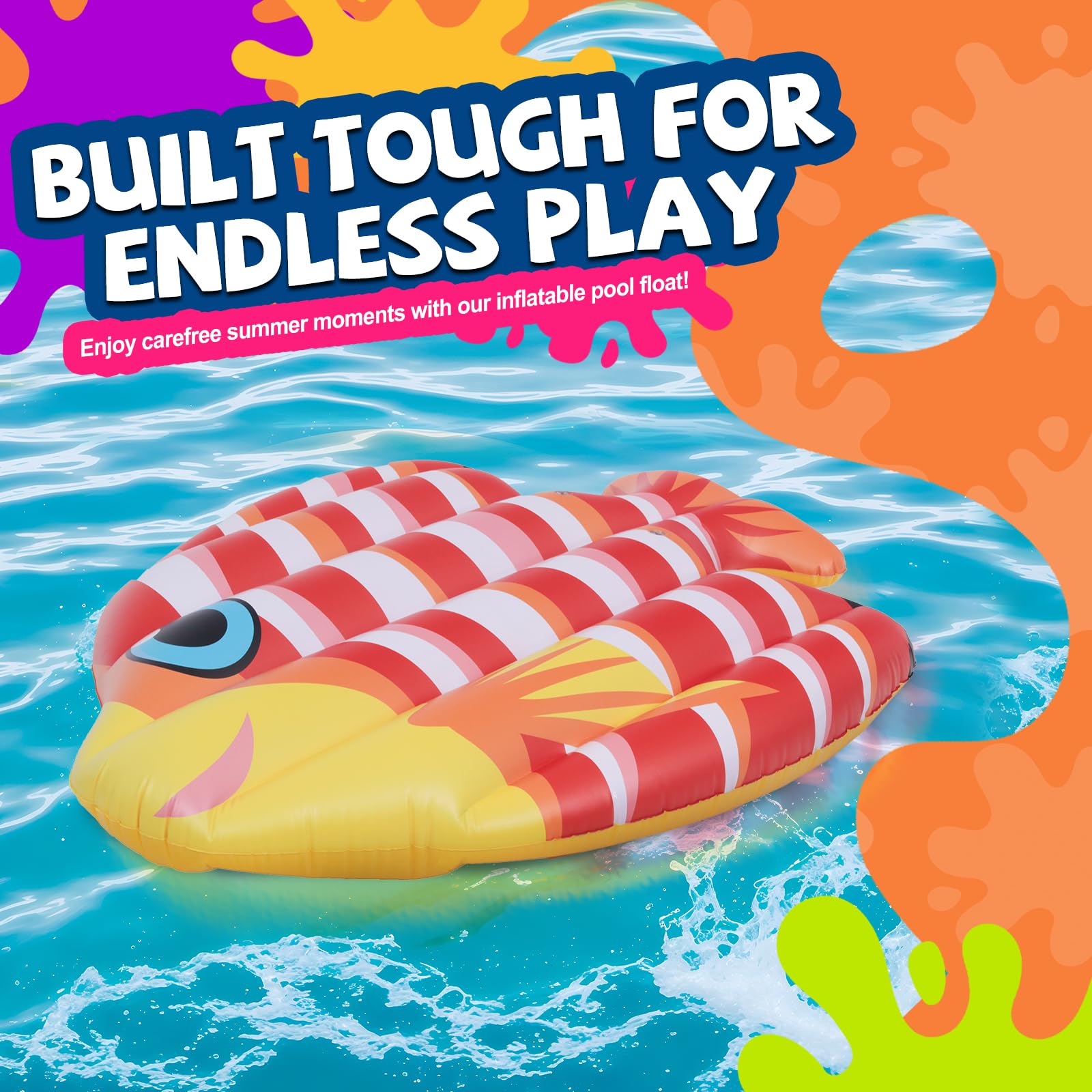 Snapklik.com : DIMAR GARDEN Inflatable Pool Fish Float