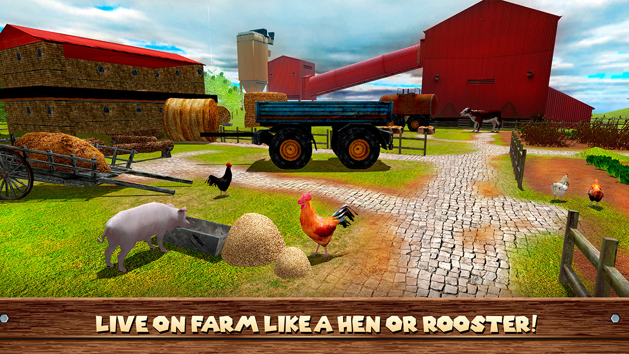 Chicken and Hen Simulator 3D - Farm Animals Life | Birdy Tales For Boys ...