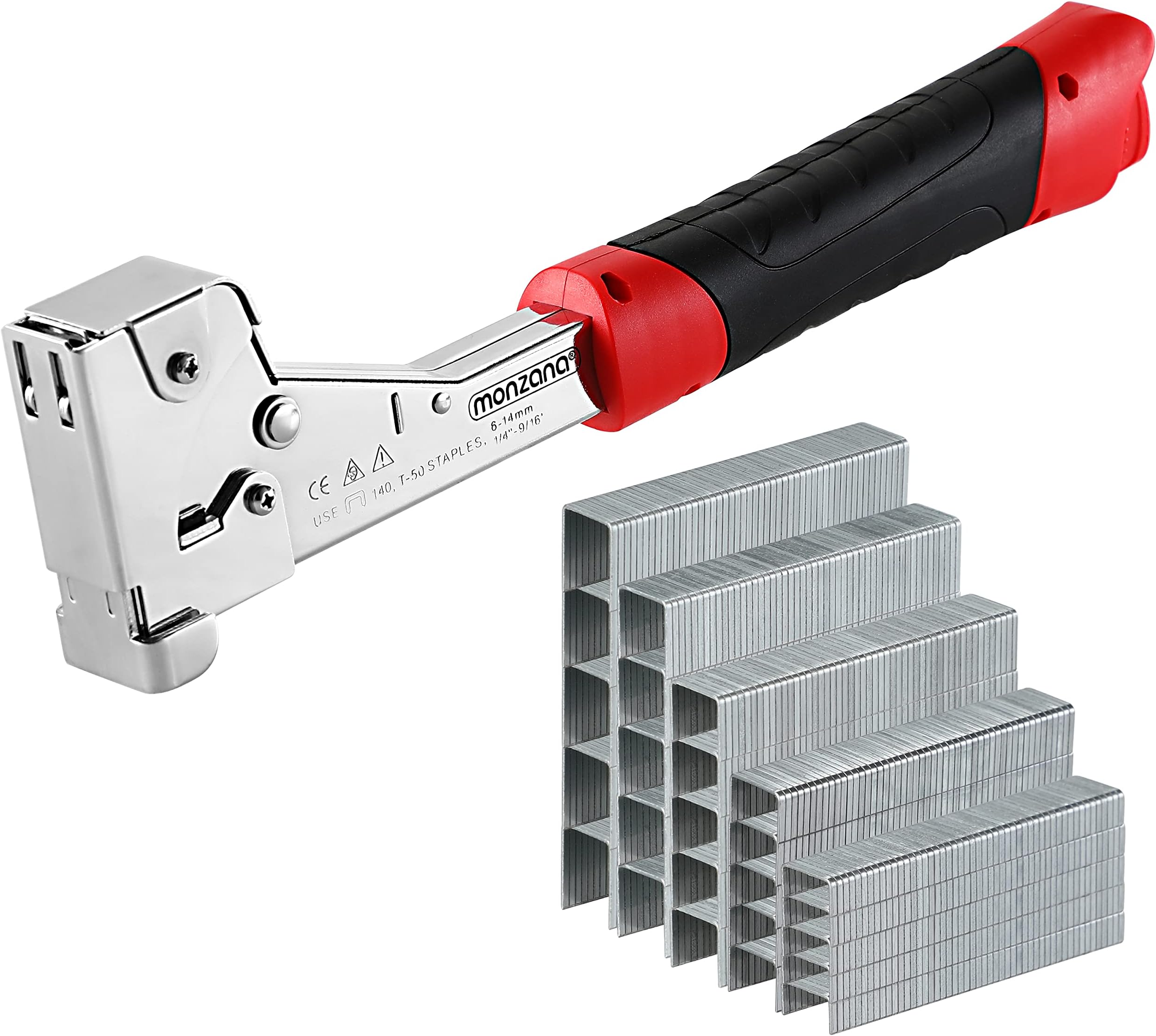 Hammertacker Rapid 19 Schlagtacker Tacker + 10.000 Heftklammern ...