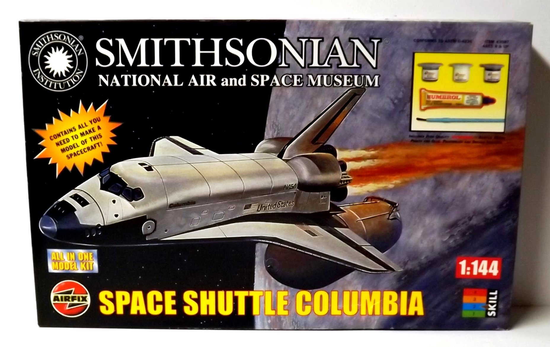 Airfix Space Shuttle In Scale 1 144