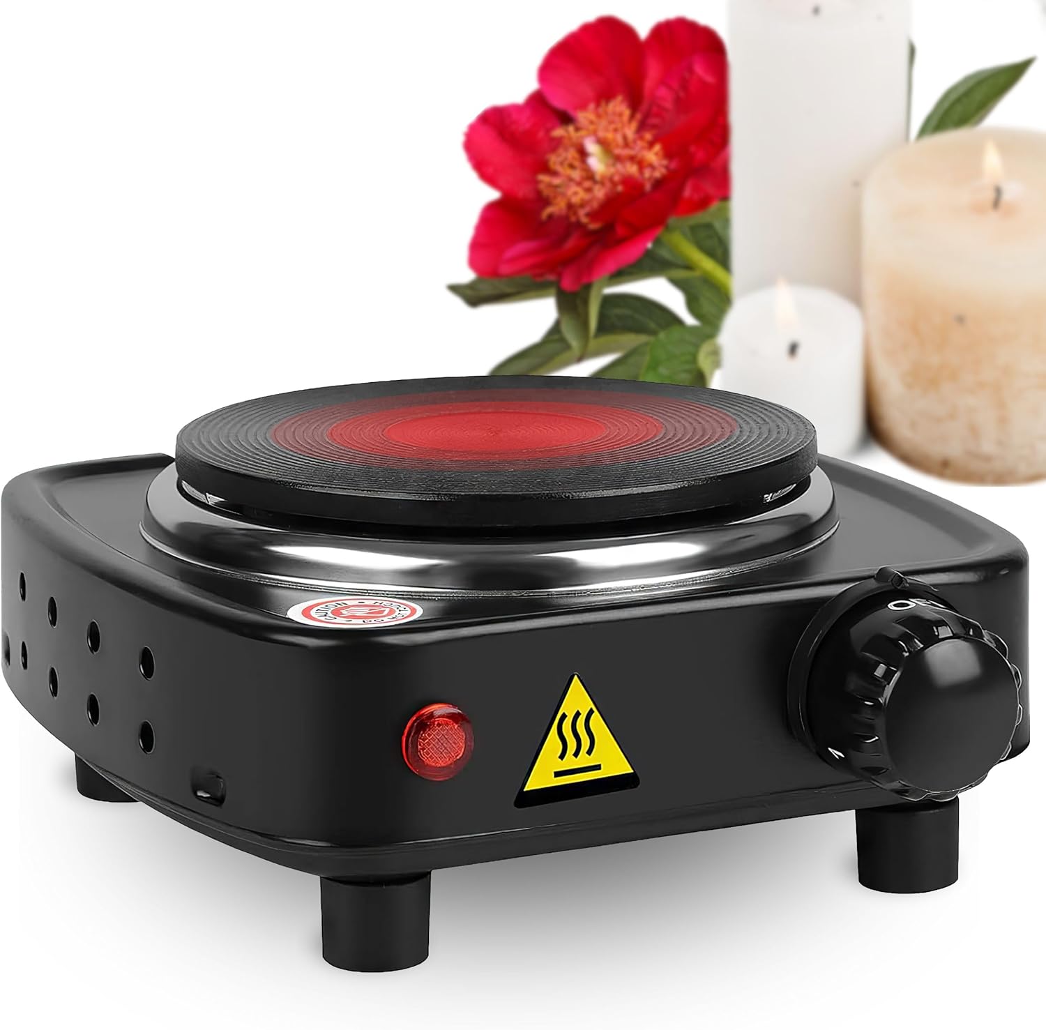 Amazon.com: YARRD Multifunctional Electric Heating Plate – Black Color ...