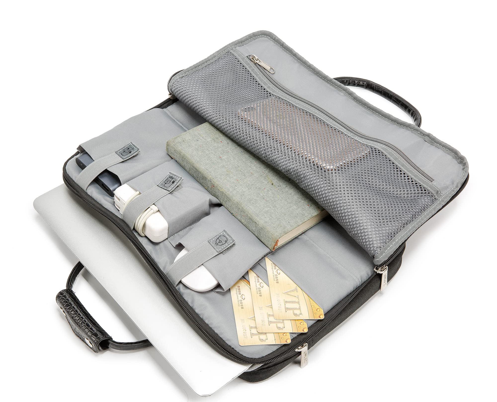 Snapklik.com : Kinmac 360 Protective Laptop Briefcase - Full Cushioned ...