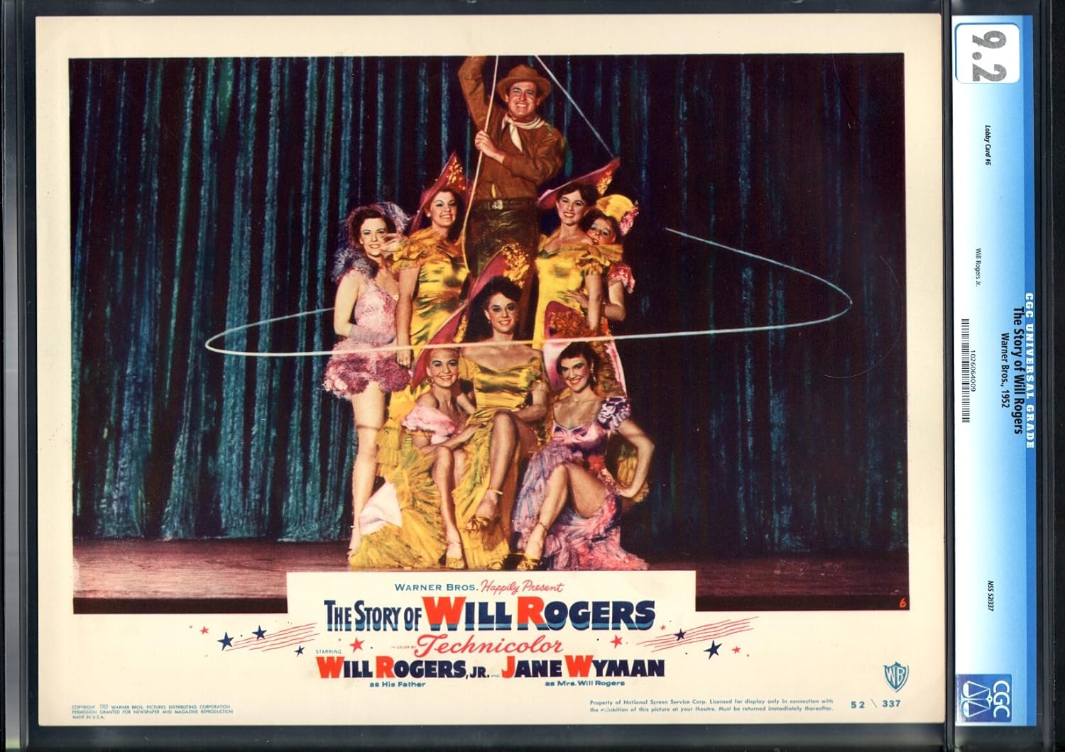 Amazon.com: MOVIE POSTER: THE STORY OF WILL ROGERS-WILL ROGERS JR. WITH ...