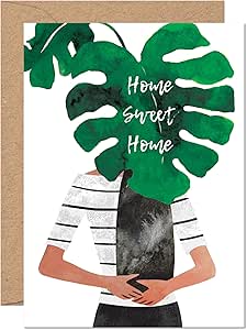 Amazon.com: Sweetzer & Orange Housewarming Card – Elegant New Home Greeting Card with Envelope ...