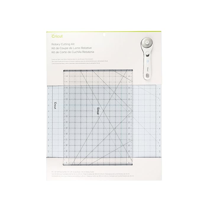 Buy Cricut Rotary Cutting Set - Includes: Rotary Cutter (45mm), Self ...