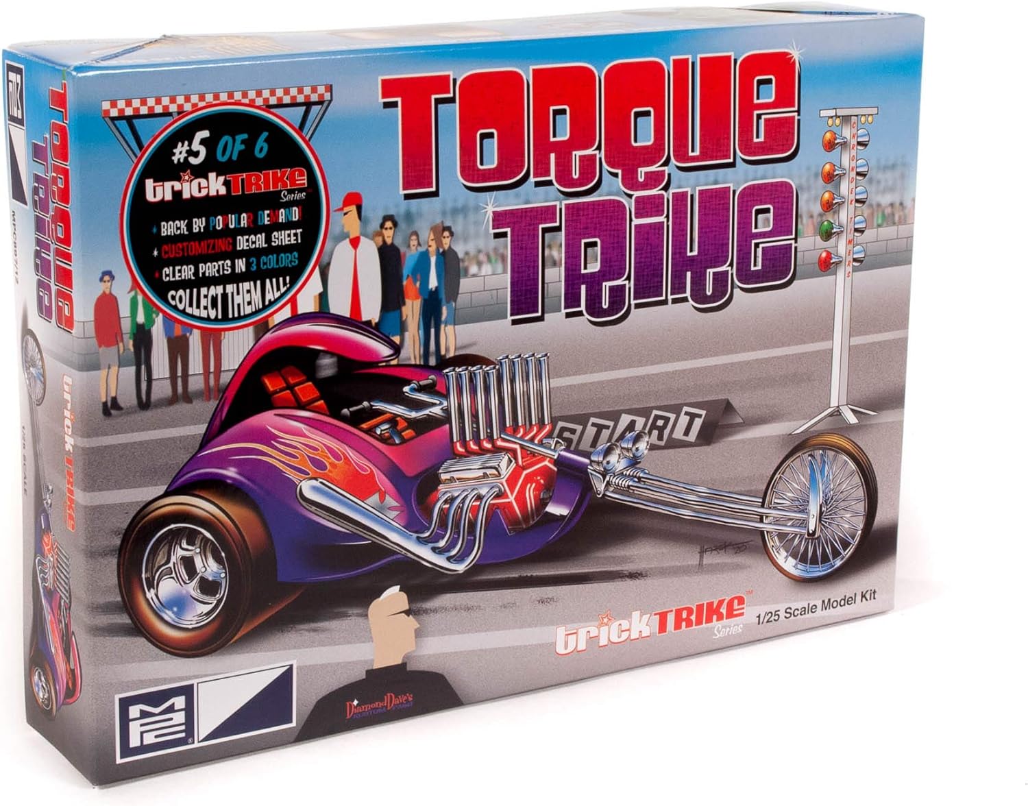 MPC Torque Trike (Trick Trikes Series) 1:25 Scale Model Kit