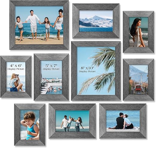 Amazon.com - TWING Collage Picture Frames Wall Decor 10 Pack, Gallery ...