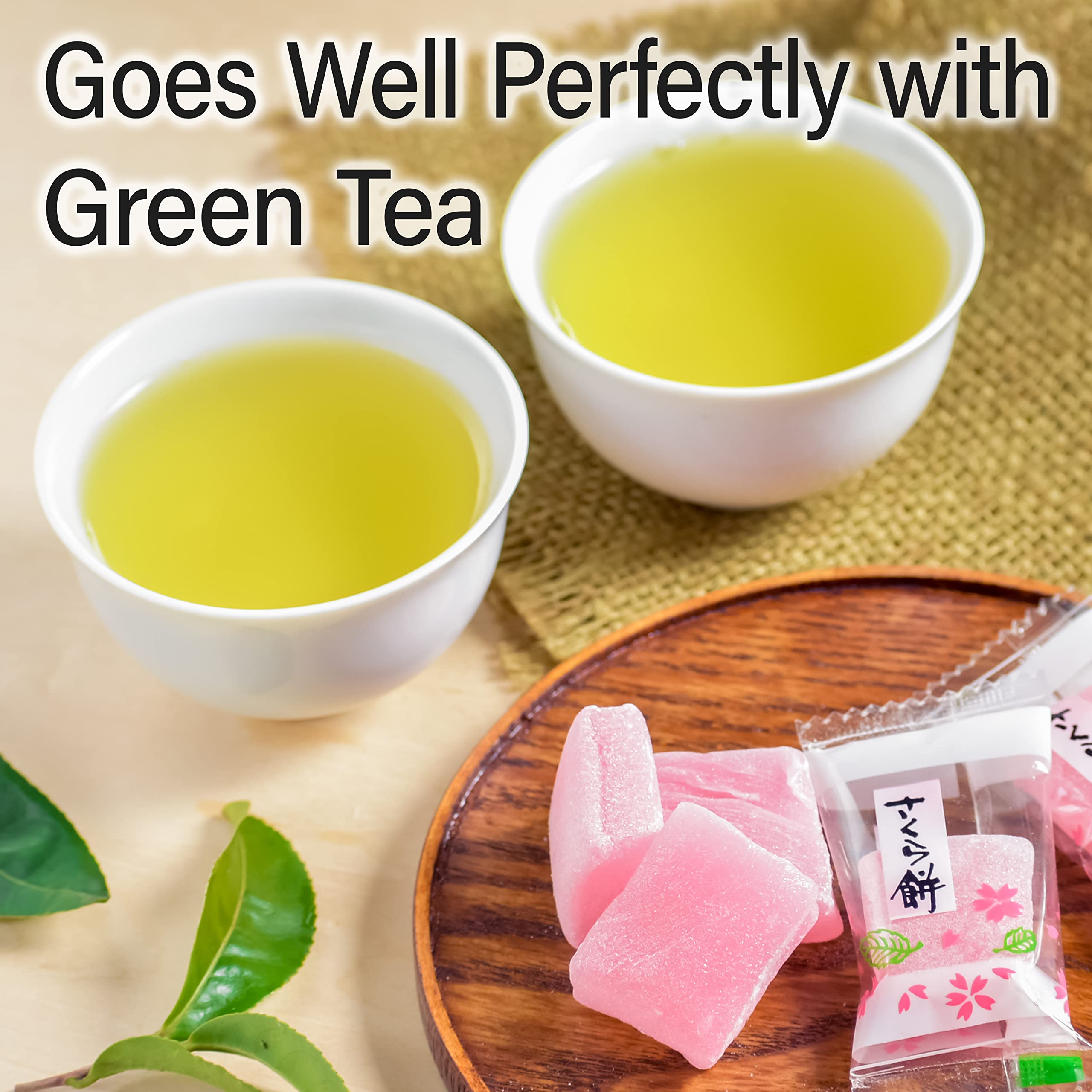 Snapklik.com : Japanese Sakura Mochi Candies -Real Traditional Cherry ...