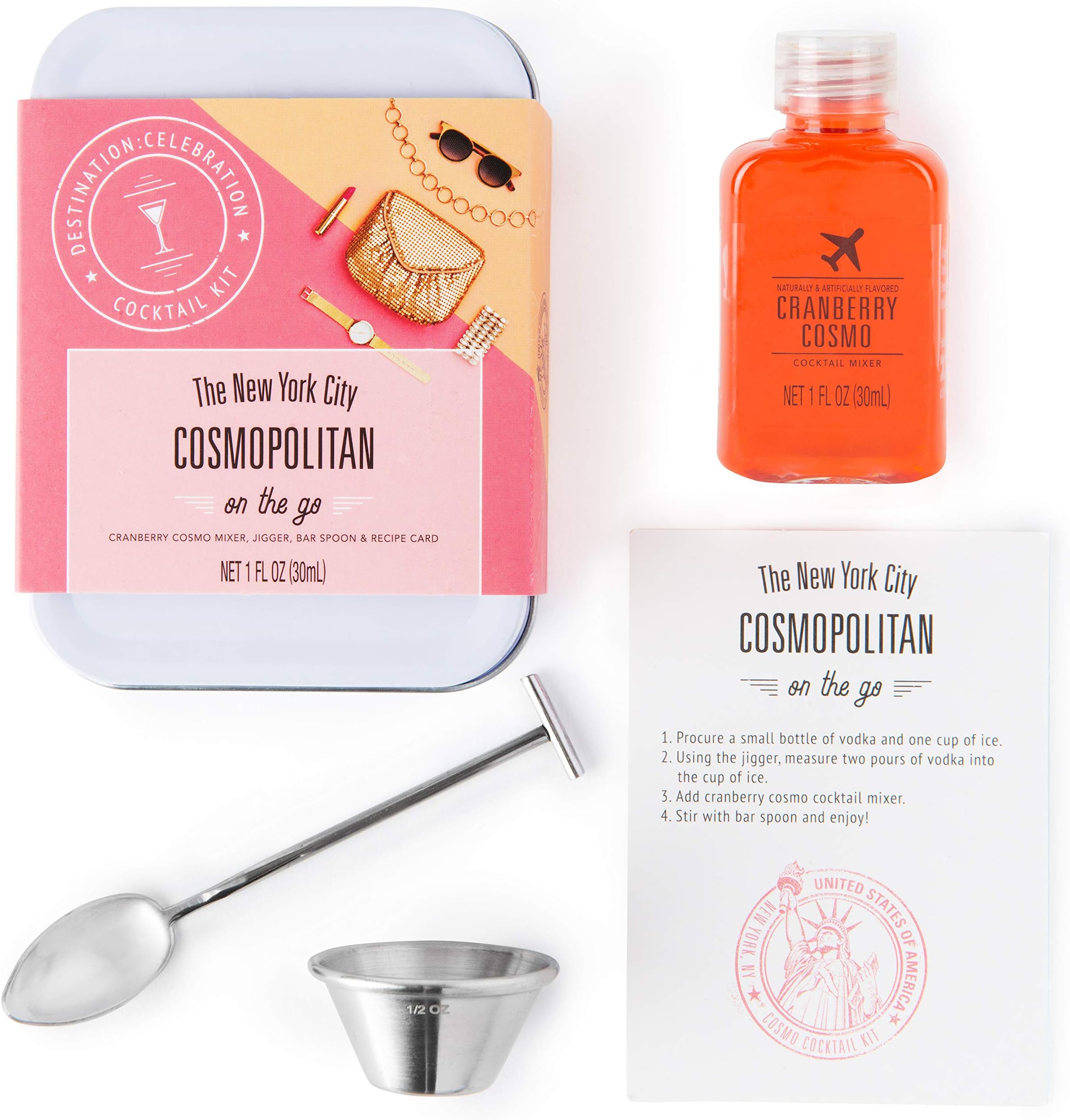 Amazon.com: Cocktail Kits 2 Go - Cocktail Set for Craft Cocktail Lovers ...