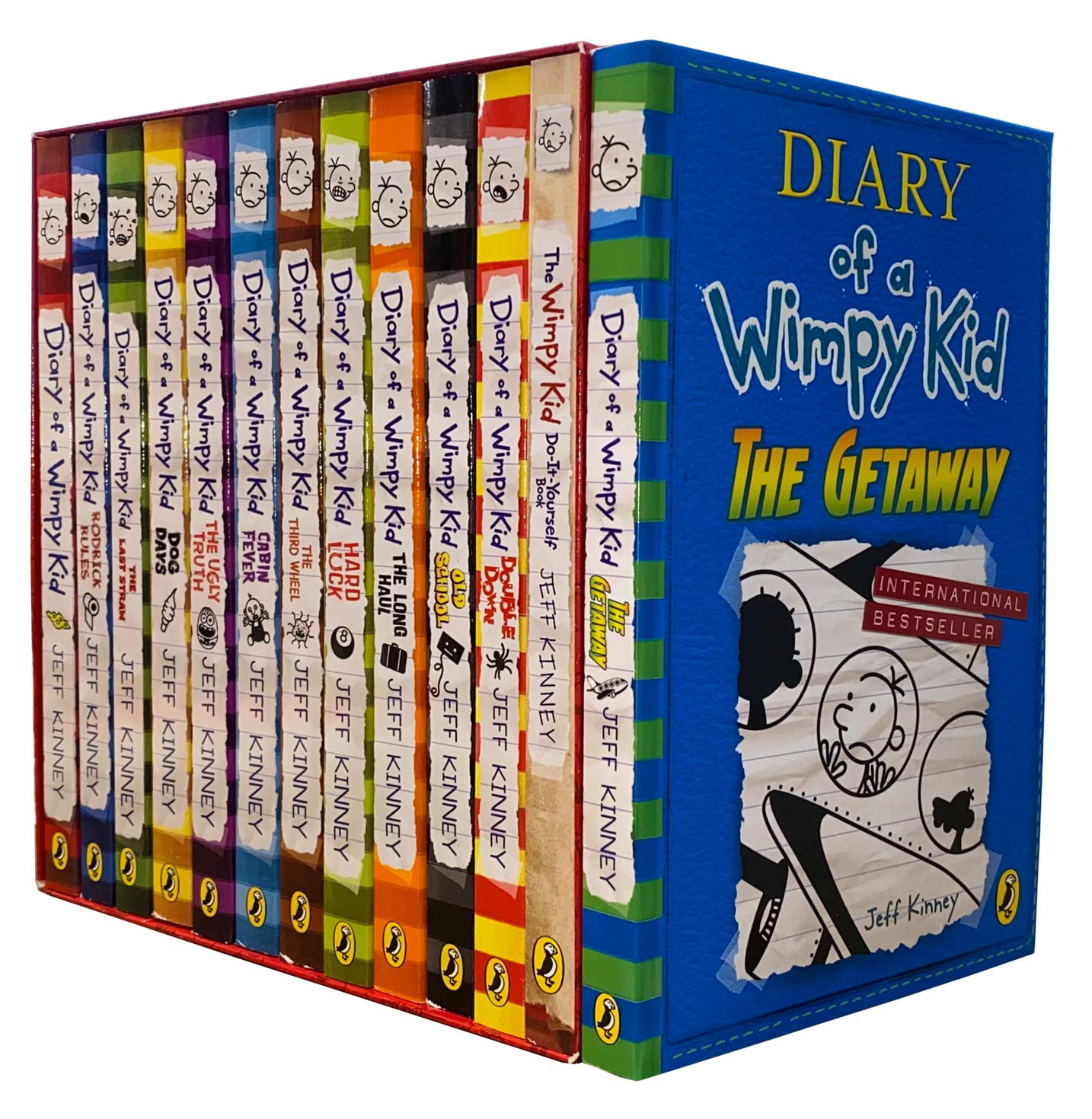Diary of a Wimpy Kid Collection 13 Books Set by Jeff Kinney: Jeff ...