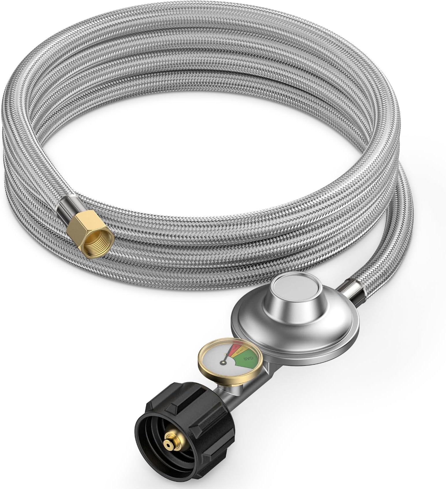 Amazon.com: onlyfire 5 Feet Propane Regulator Hose with Propane Tank ...