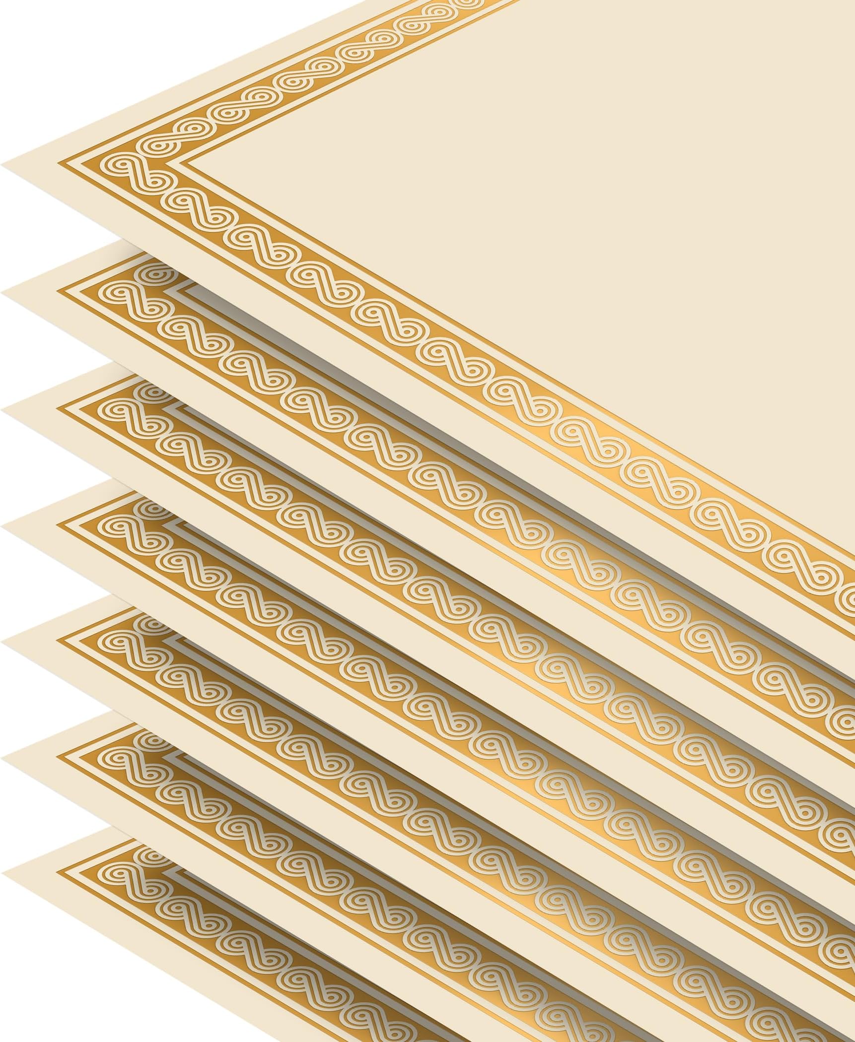 Amazon.com : Better Office Products 50 Sheet Award Certificate Paper ...