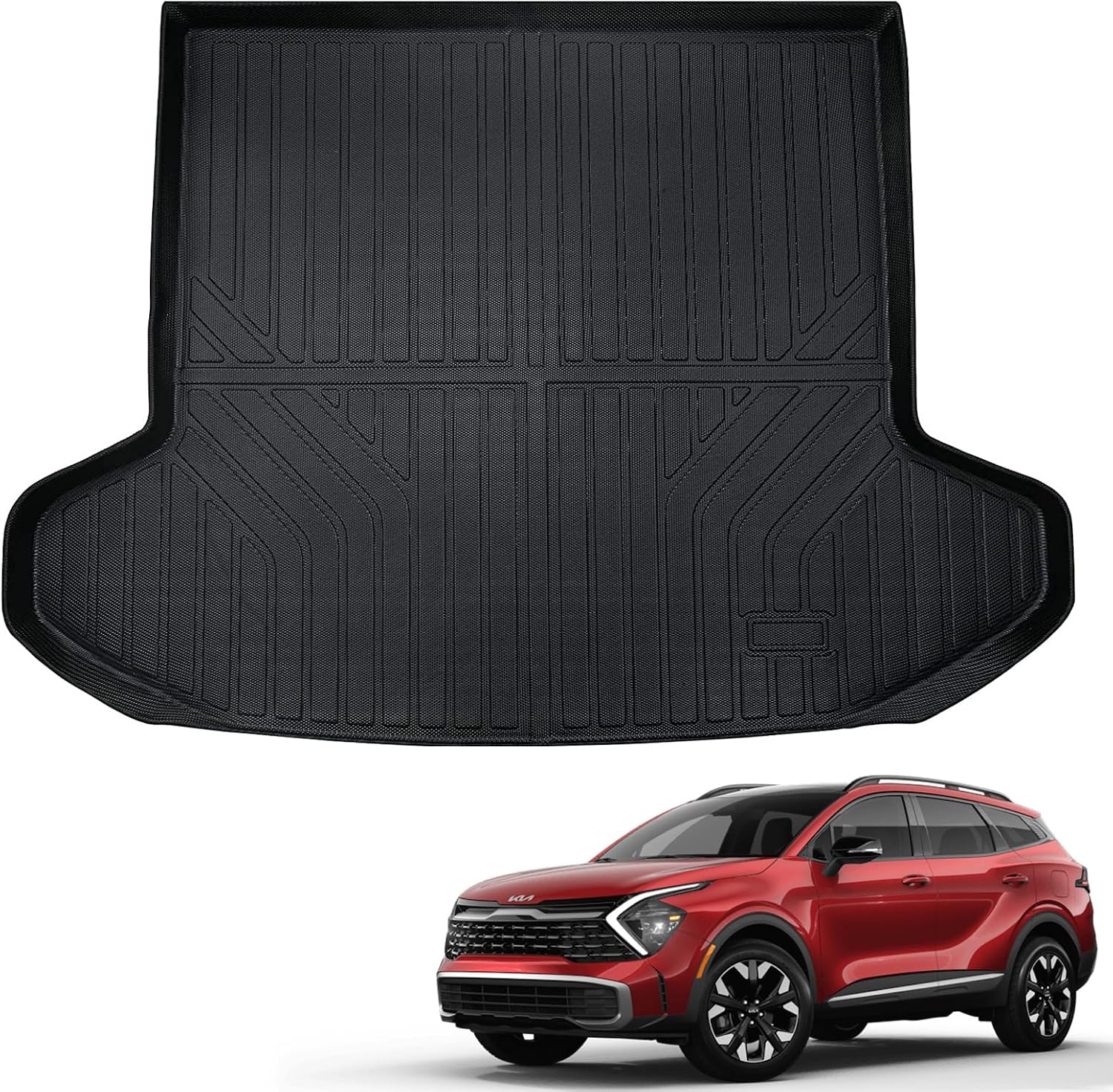 Cargo Mat Cargo Liner for Kia Sportage X Pro SX Prestige Hybrid 2023 ...