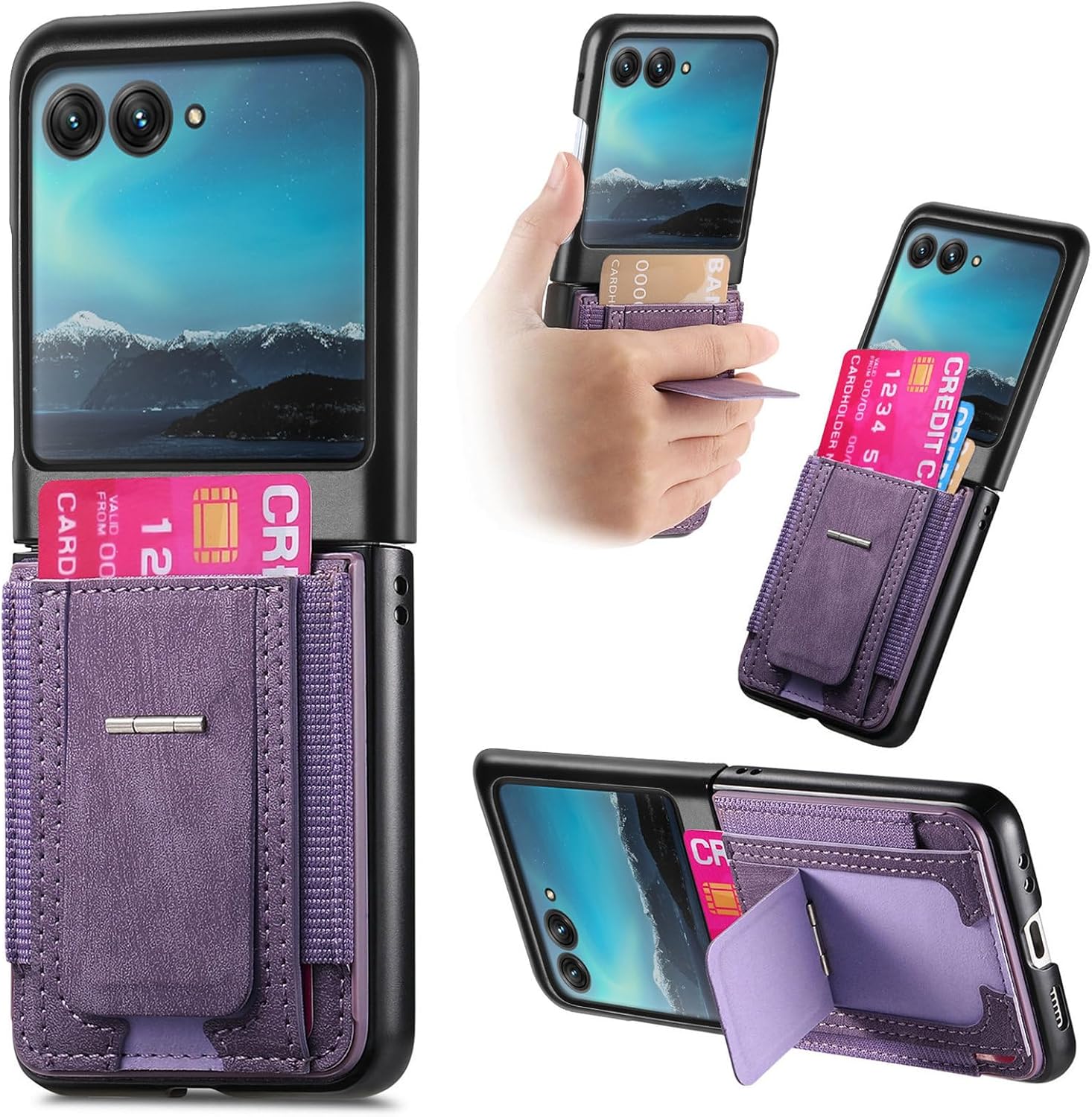 Amazon.com: Asuwish Compatible with Motorola Razr Plus Razr+ 2023 ...