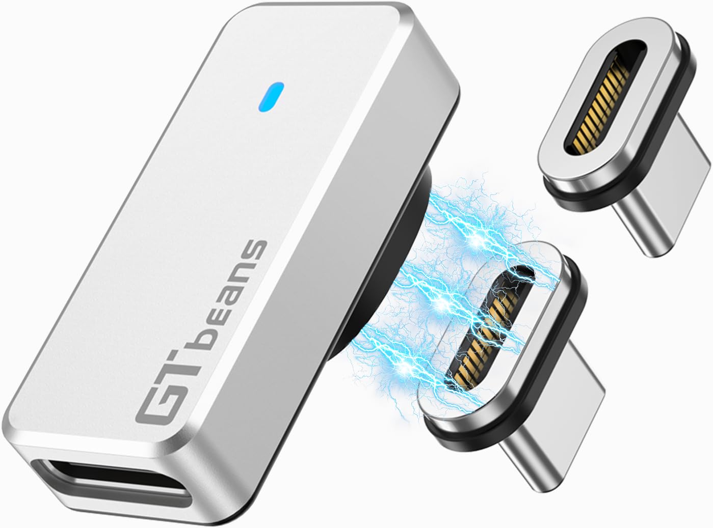 Amazon.com: aucon Magnetic USB C Adapter, 24Pins Type C Connector, PD ...