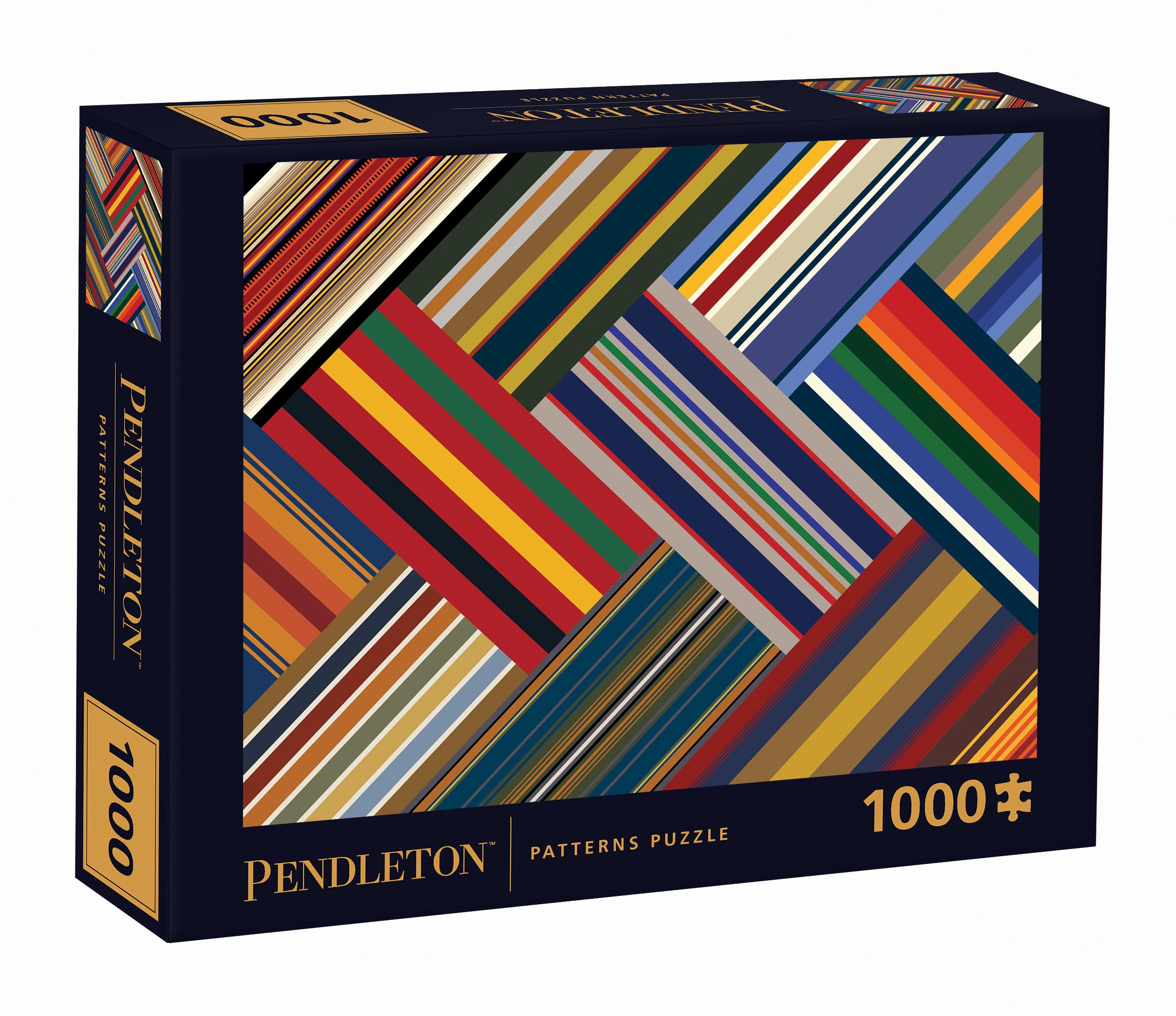 Amazon.com: Pendleton Patterns 1000-Piece Puzzle : Pendleton Woolen ...