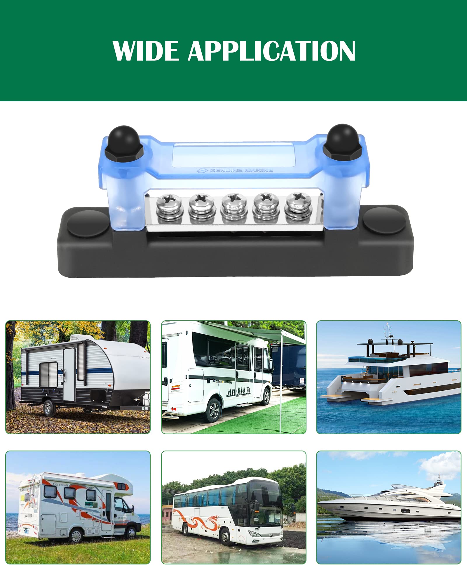 Buy Terminals Bus Bar, Power Distribution Box Accessories, for Yacht ...