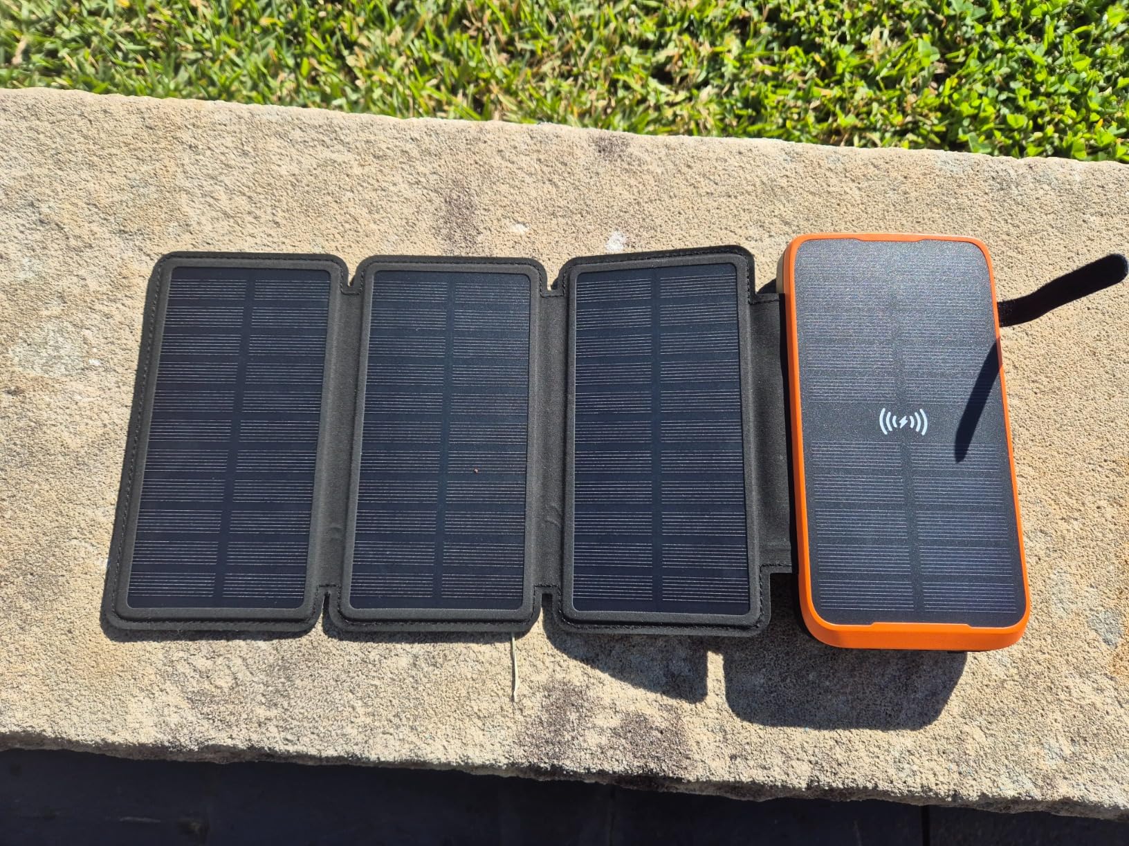 2025 Upgraded Solar Power Bank, 26800mAh with 4x Foldable Solar Panels ...