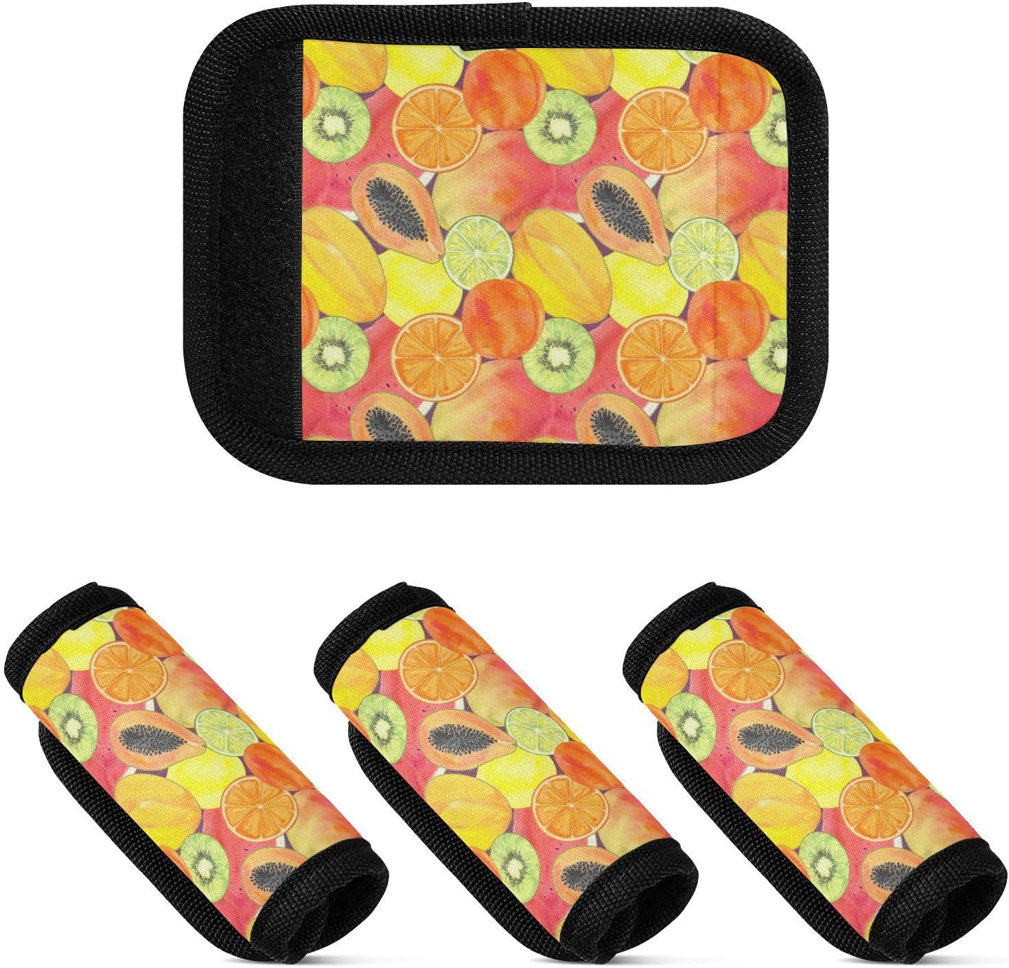 Amazon.com: 4 PC Luggage Handle Wrap Luggage Handle Covers Tags for ...