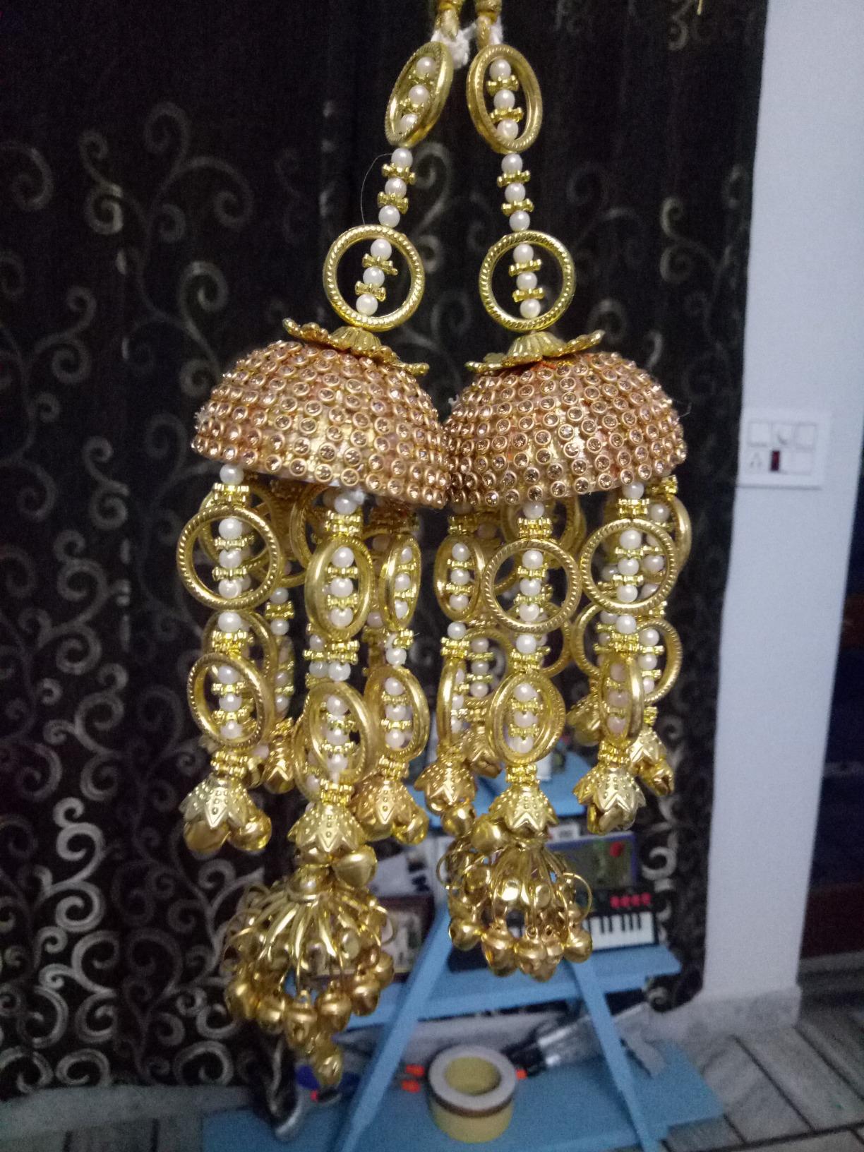 Buy Geetanjali Crafts Handmade Traditional Wedding Bridal Hand Hanging ...