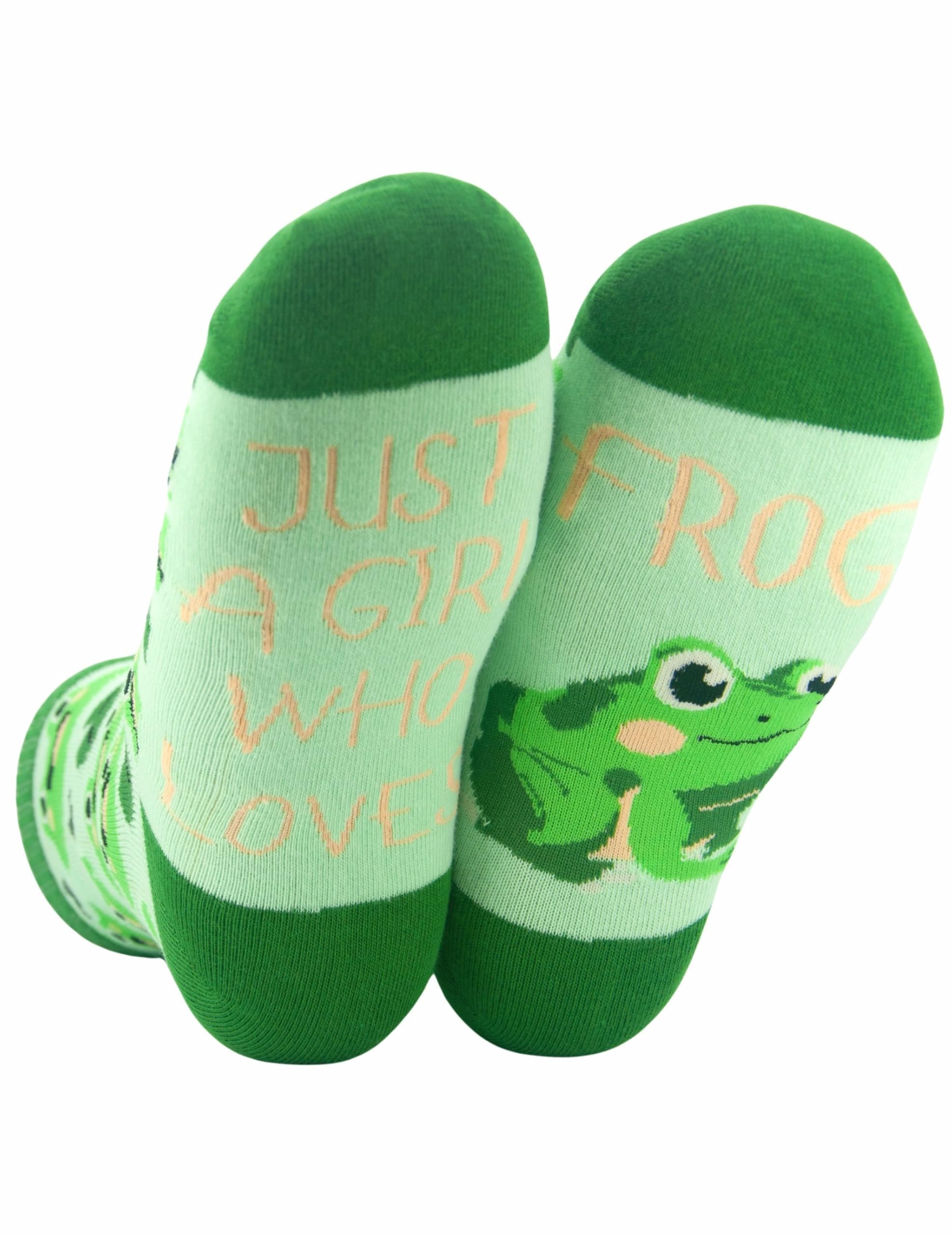 Amazon.com: InnoBeta Frog Gifts for Women Girls, Just A Girl Who Loves ...