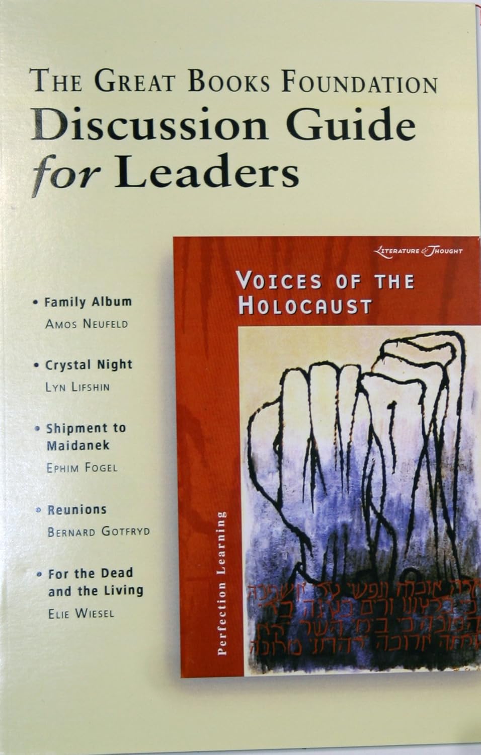 Voices of the Holocaust Shared Inquiry Teacher Guide (Discussion Guide ...