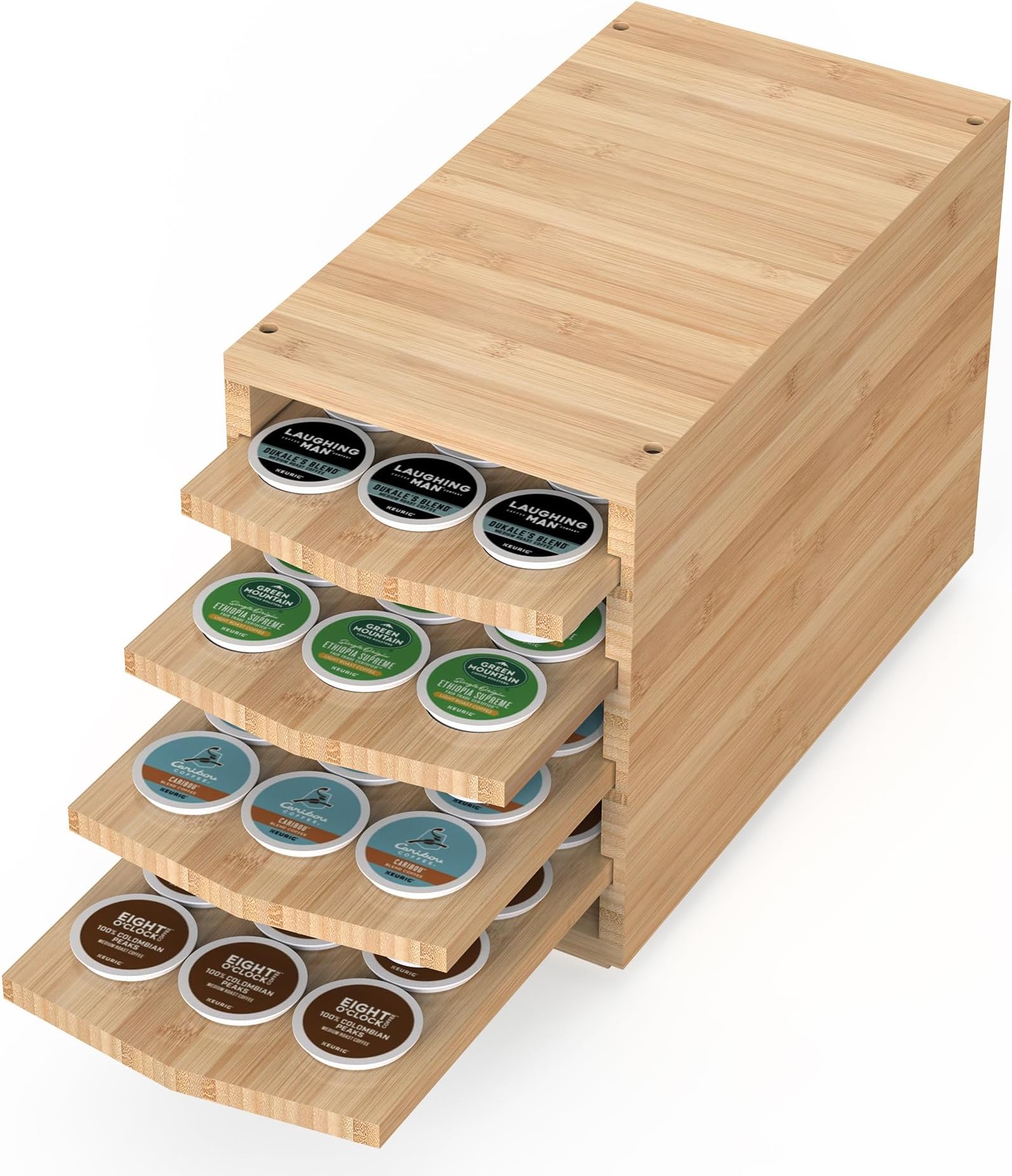 Amazon.com: DecoBrothers 3 Tier K-Cup Holder Drawer for 54 Coffee Pods ...
