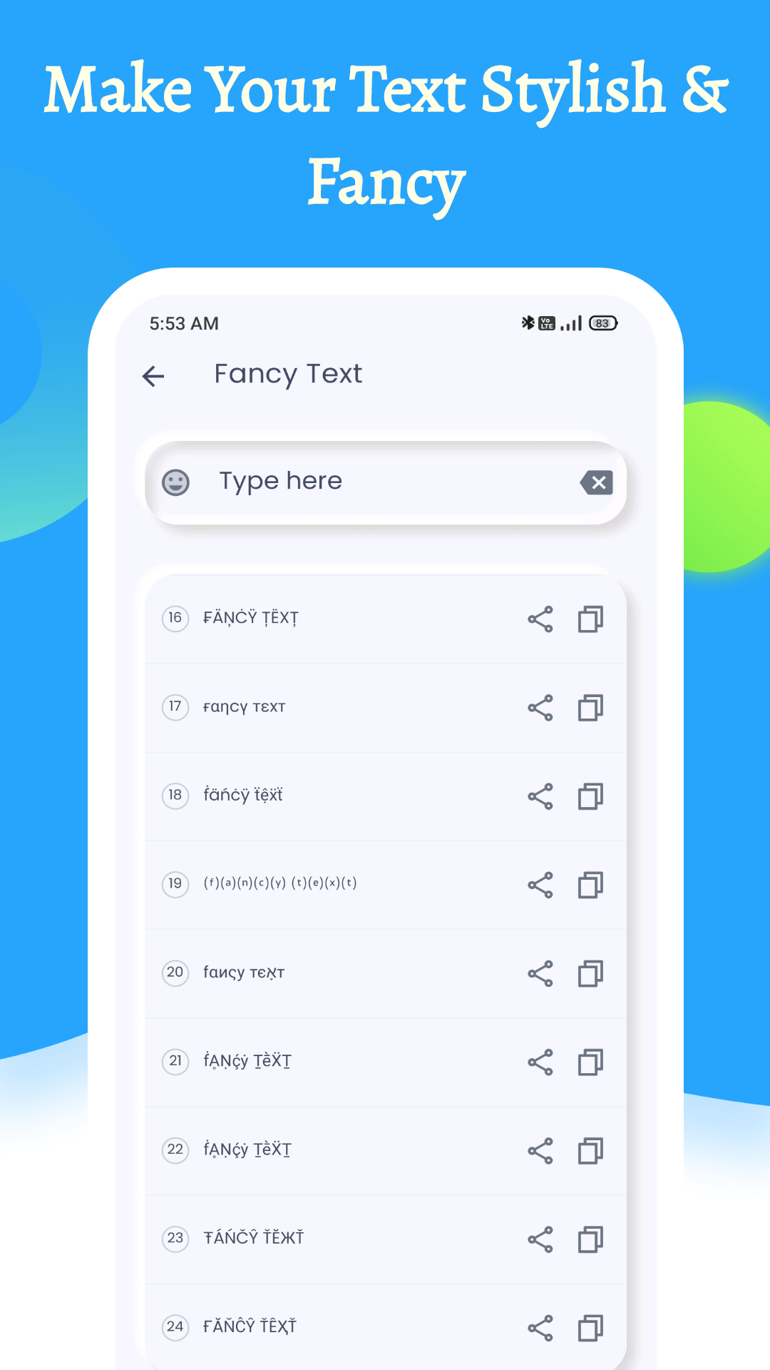 Fancy Text, Fonts & Symbols - App on Amazon Appstore