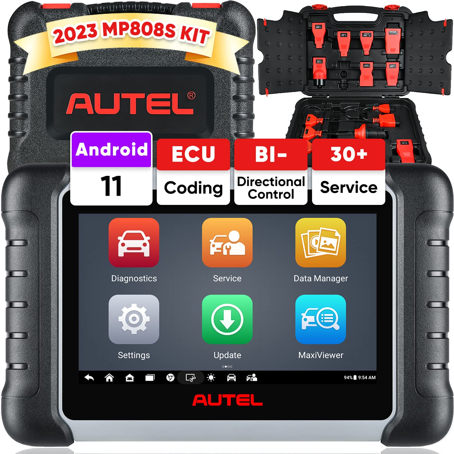 Buy Autel MaxiPro MP808S Kit Diagnostic Scan Tool, 2023 Newest Upgraded ...