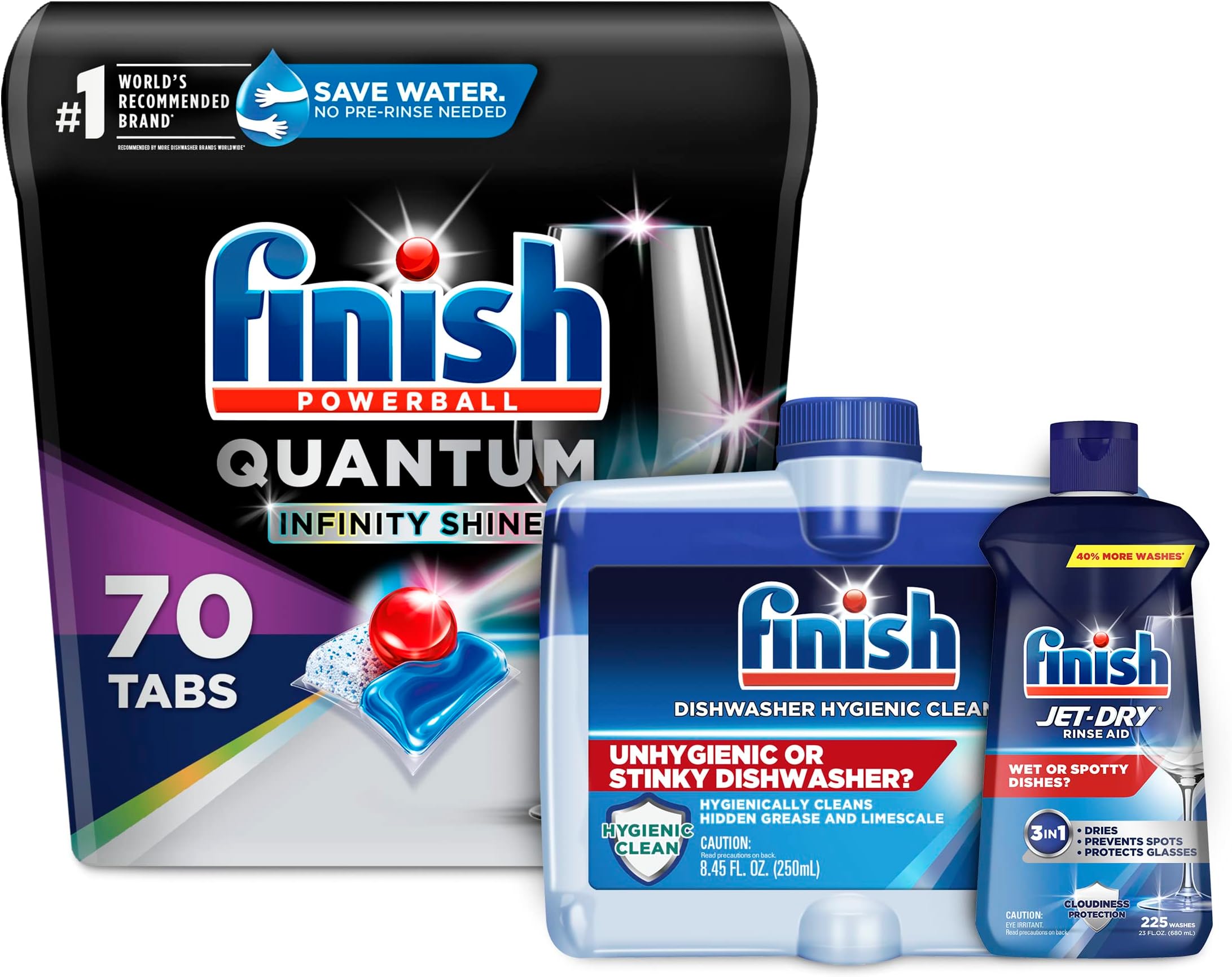 Amazon.com: Bundle of Finish Quantum Infinity Shine - 70 Count ...