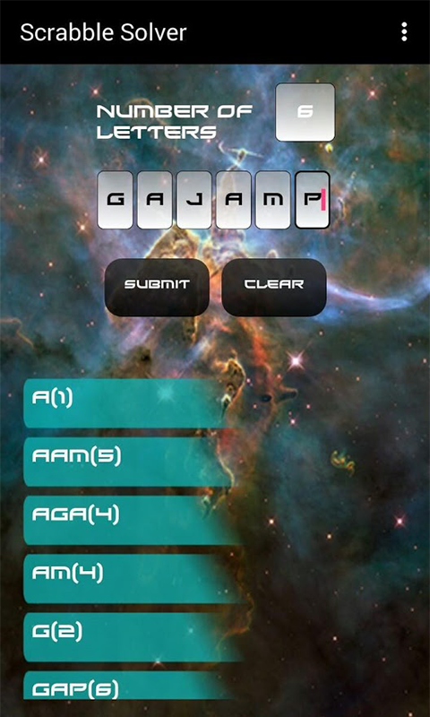 Scrabble Solver - App on Amazon Appstore